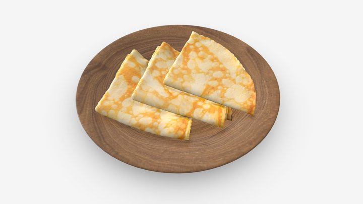 Crepe 3D models - Sketchfab