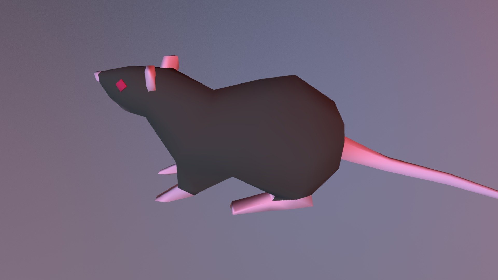 Rat Character - 3D model by Inuciian [558cefe] - Sketchfab