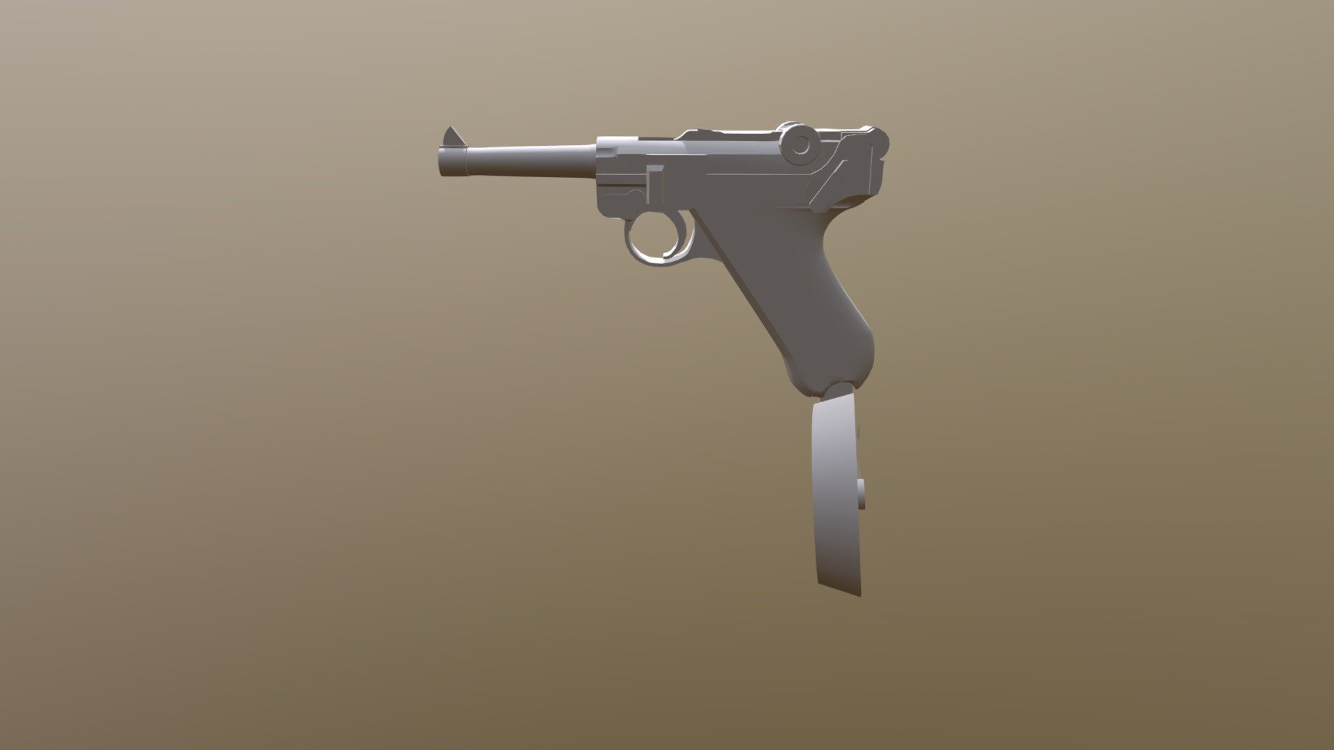 Luger P08 - Download Free 3D model by TheAlcatrazDude (@TheAlchatrazGuy) [558d3a1] - Sketchfab