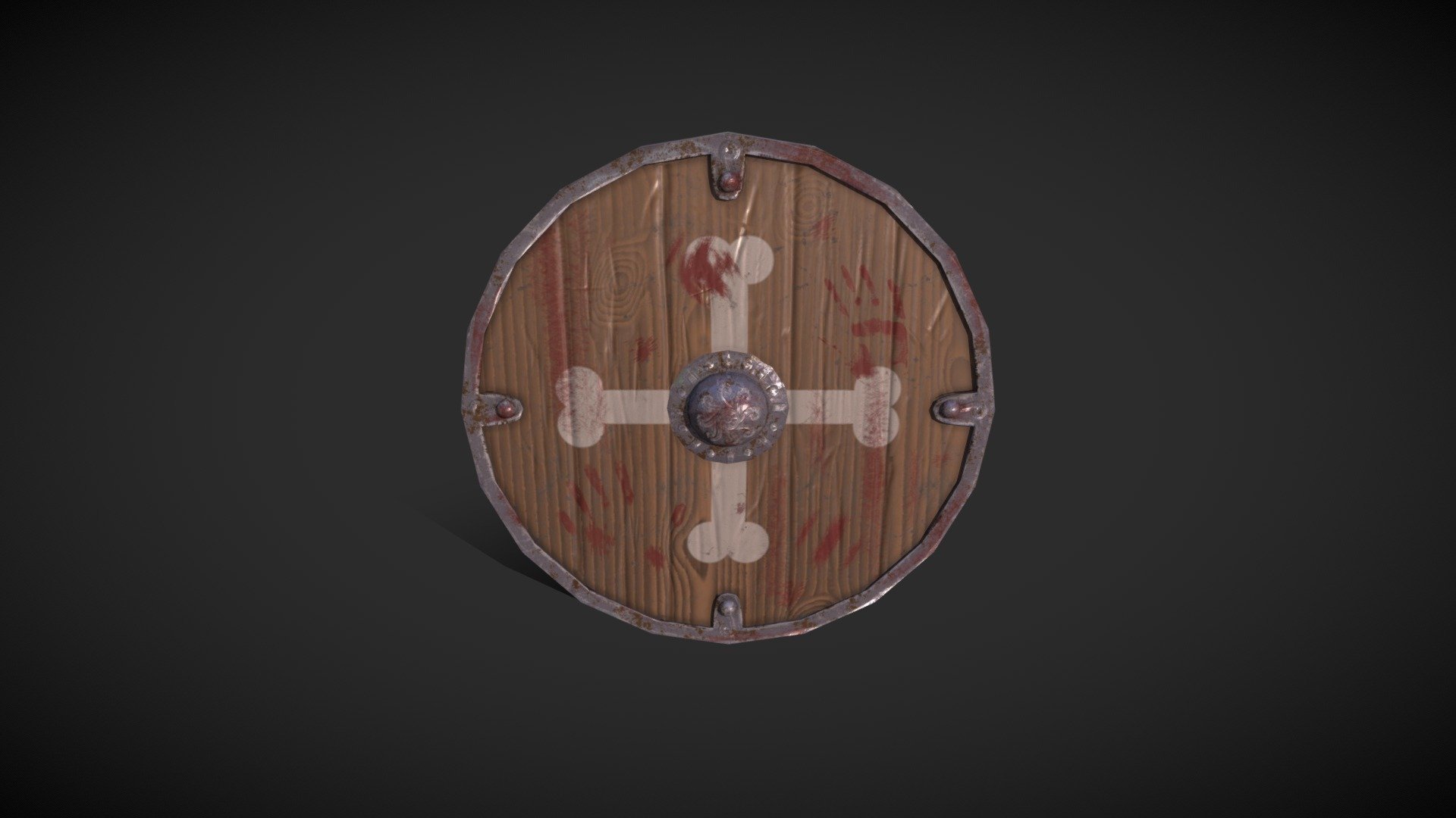 Low Poly Shield - 3D model by aleprieto [558d62f] - Sketchfab