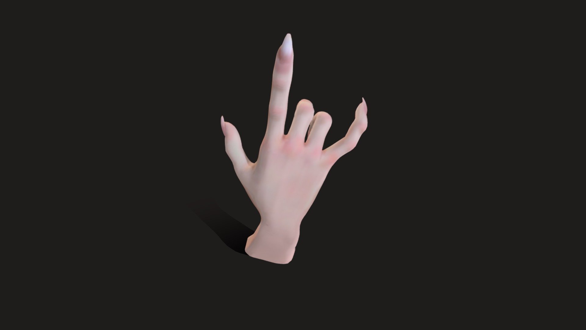 Hand Female - 3D model by diepnguyen (@diepriver18) [558fd1d] - Sketchfab