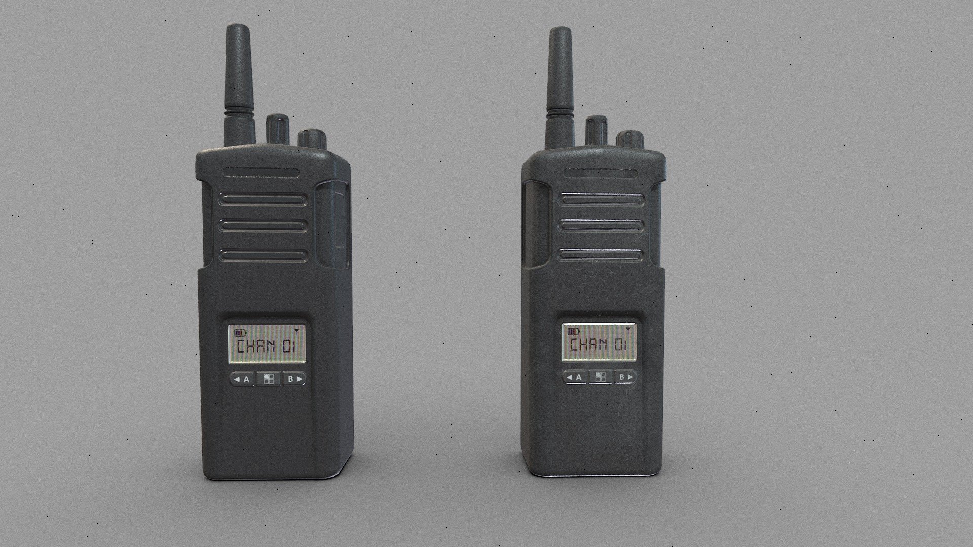 walkie talkie pair - Buy Royalty Free 3D model by Sousinho [55914df ...