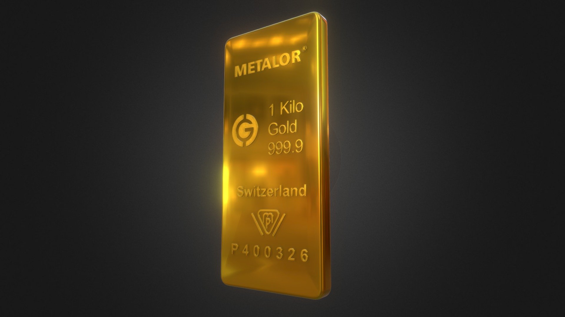 Gold bullion - 3D model by Bilal Butt (@BilalButt) [5592862] - Sketchfab