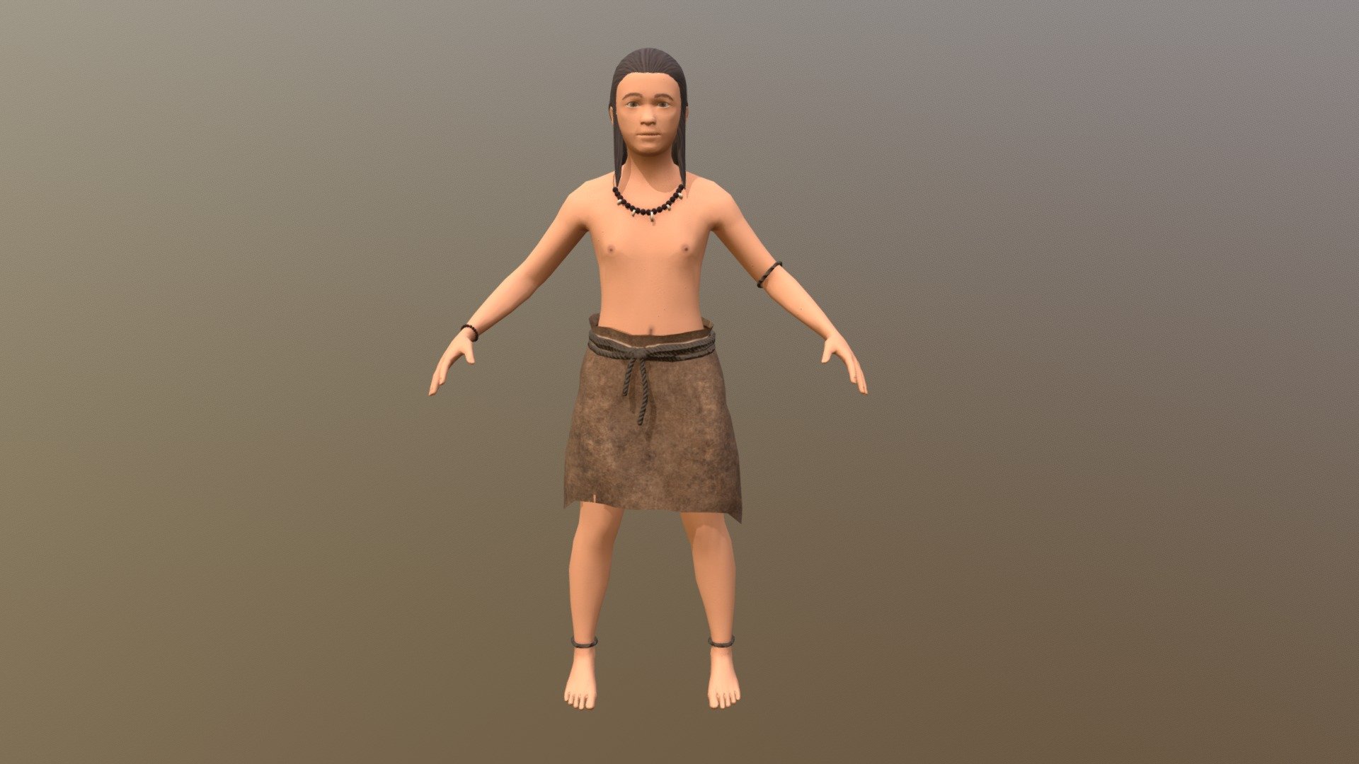 NIÑA (12 AÑOS) - 3D model by nuriarodriguez [55940de] - Sketchfab