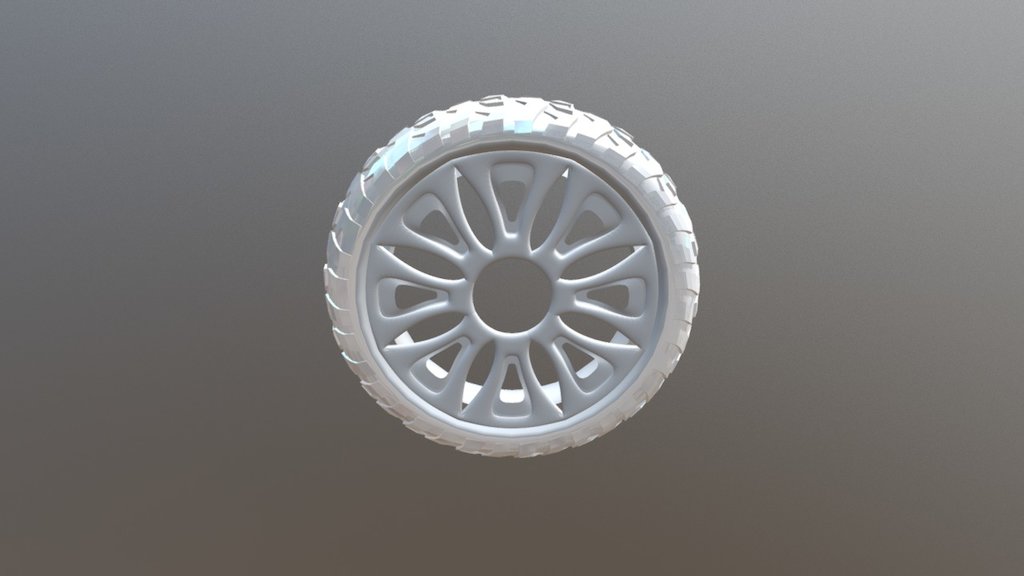 Wheel - 3D model by squirrels [55952d9] - Sketchfab