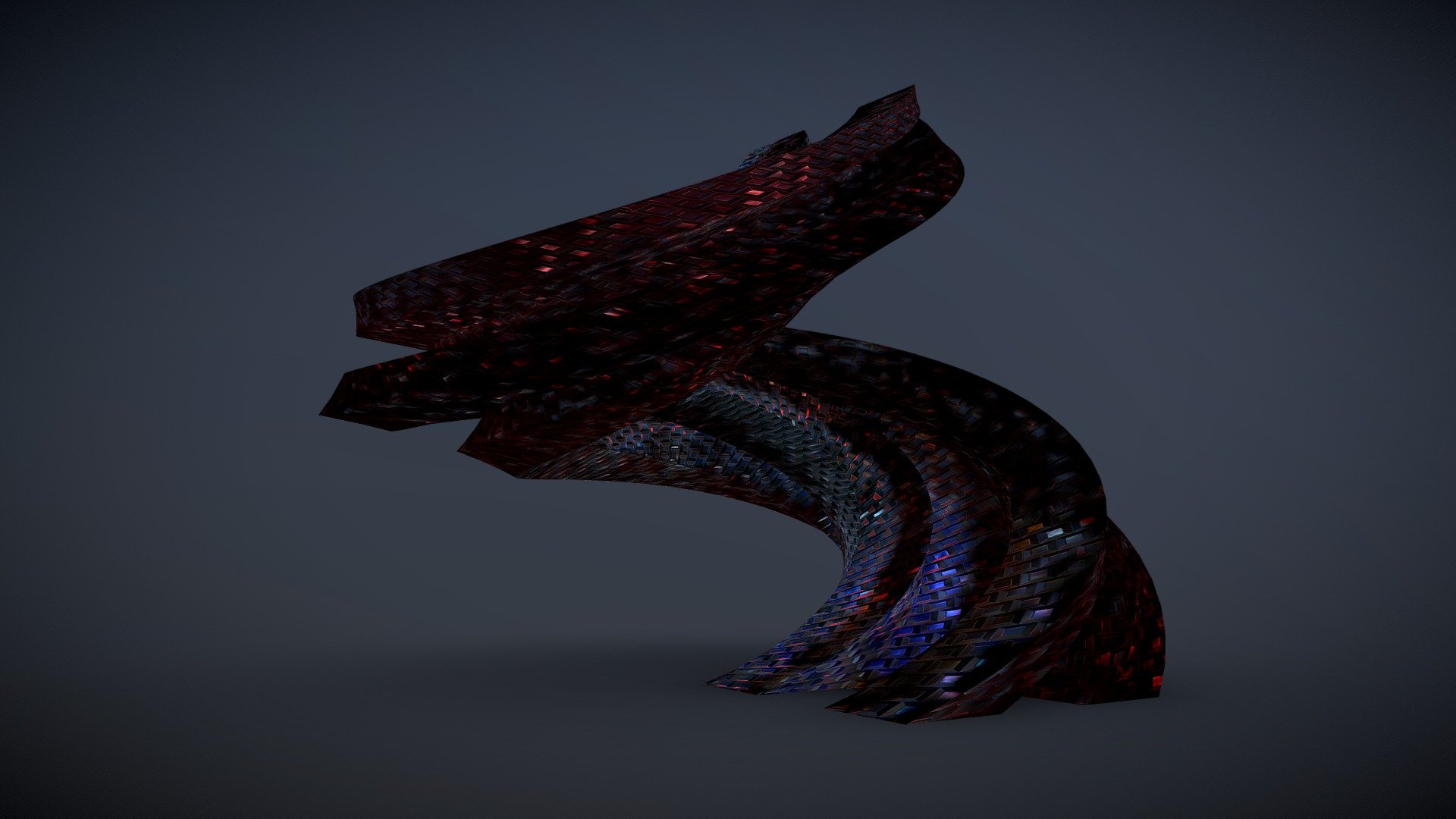Curved Futuristic Building - Buy Royalty Free 3D model by rolffimages ...