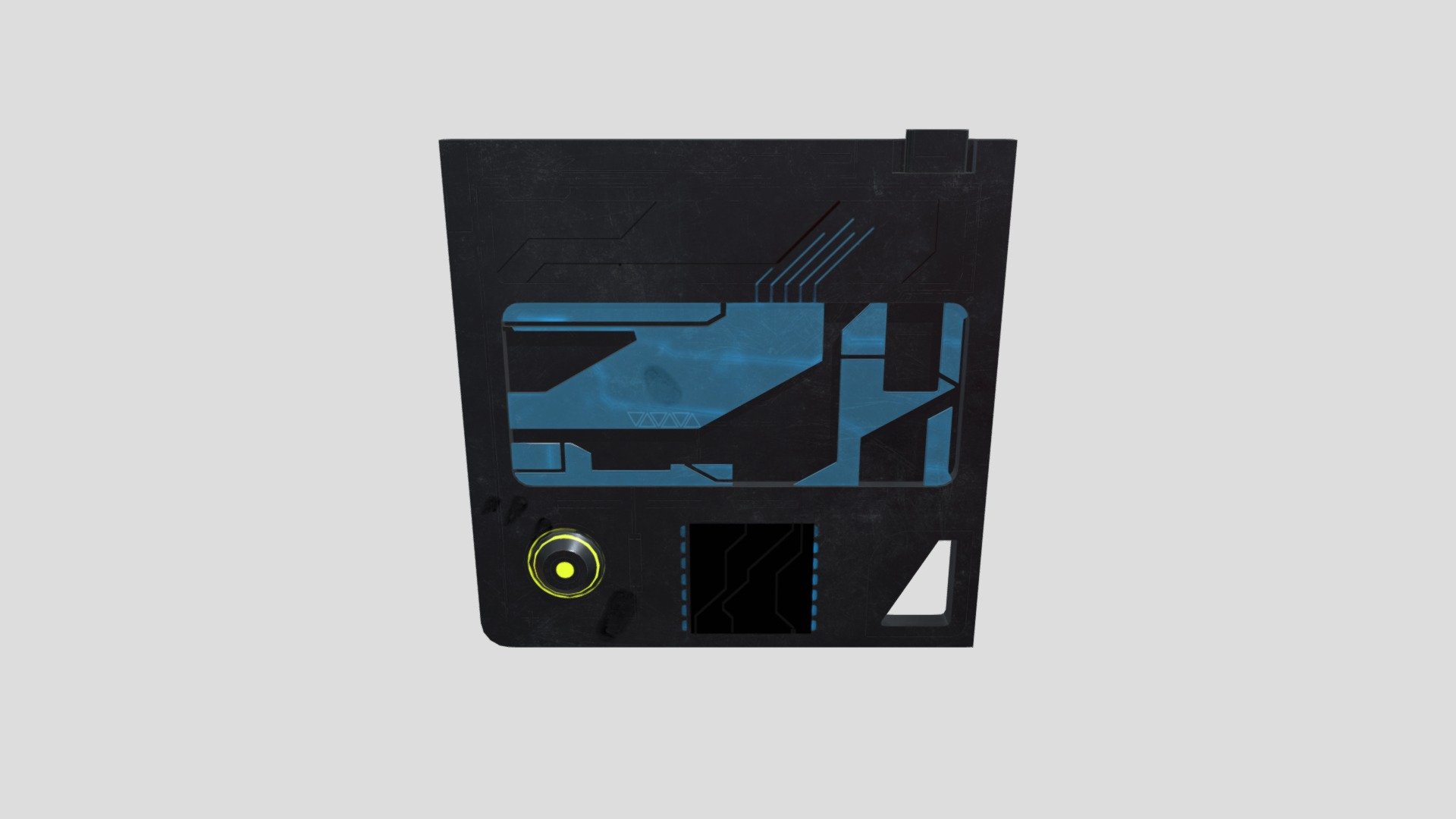 Scifi Chip Board - 3D model by EradifyerAO [55959d9] - Sketchfab