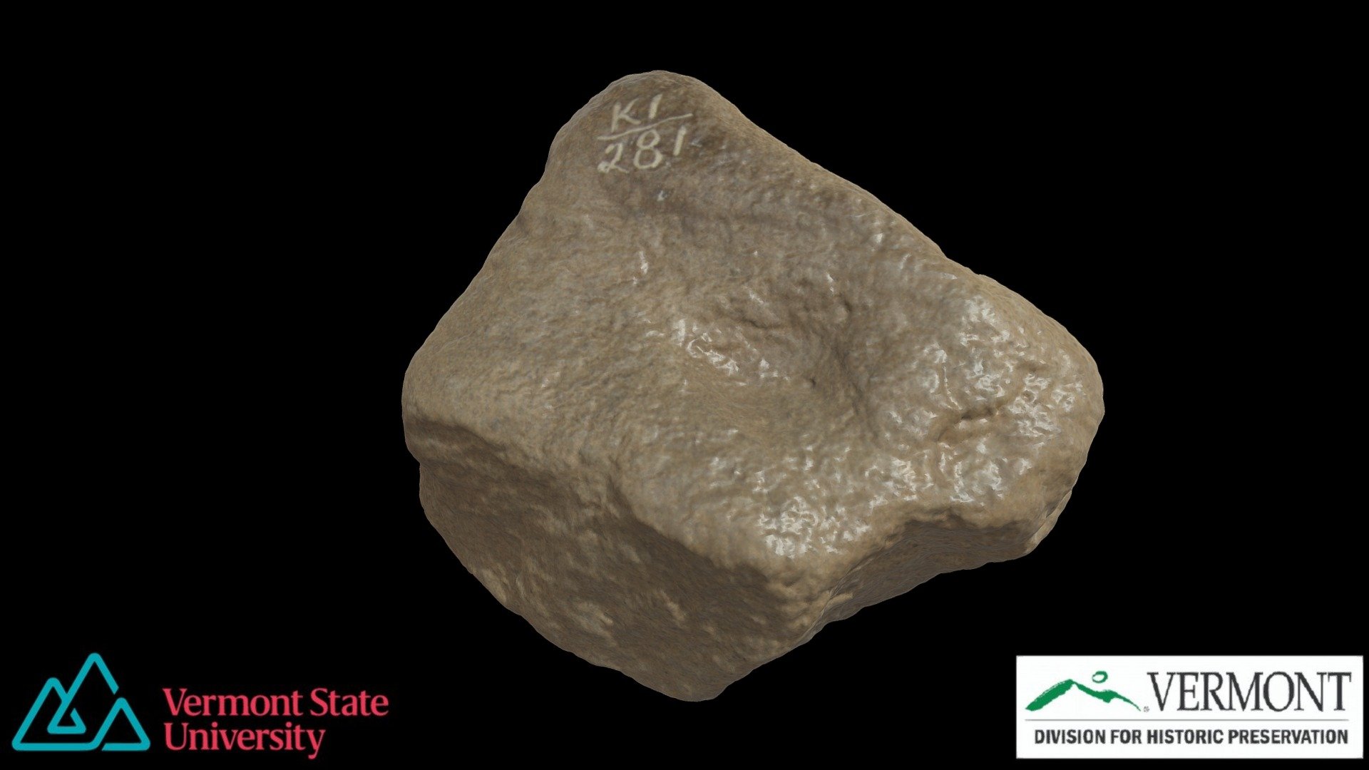 Pitted Stone Artifact from the KI Site (KI 281) - Download Free 3D ...