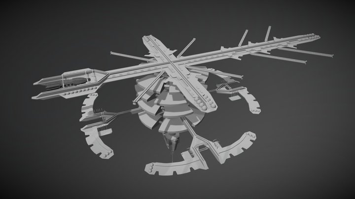 Battlestar-galactica 3D models - Sketchfab