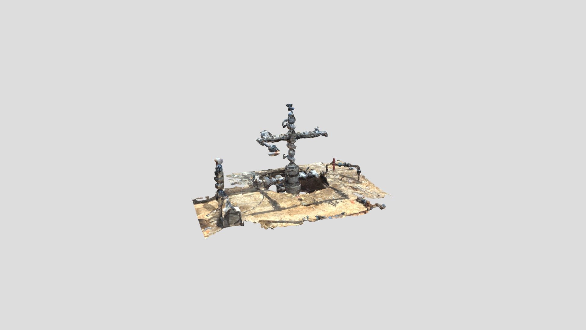 wellhead.tree.sandsep - 3D model by bac1189 [55963f2] - Sketchfab