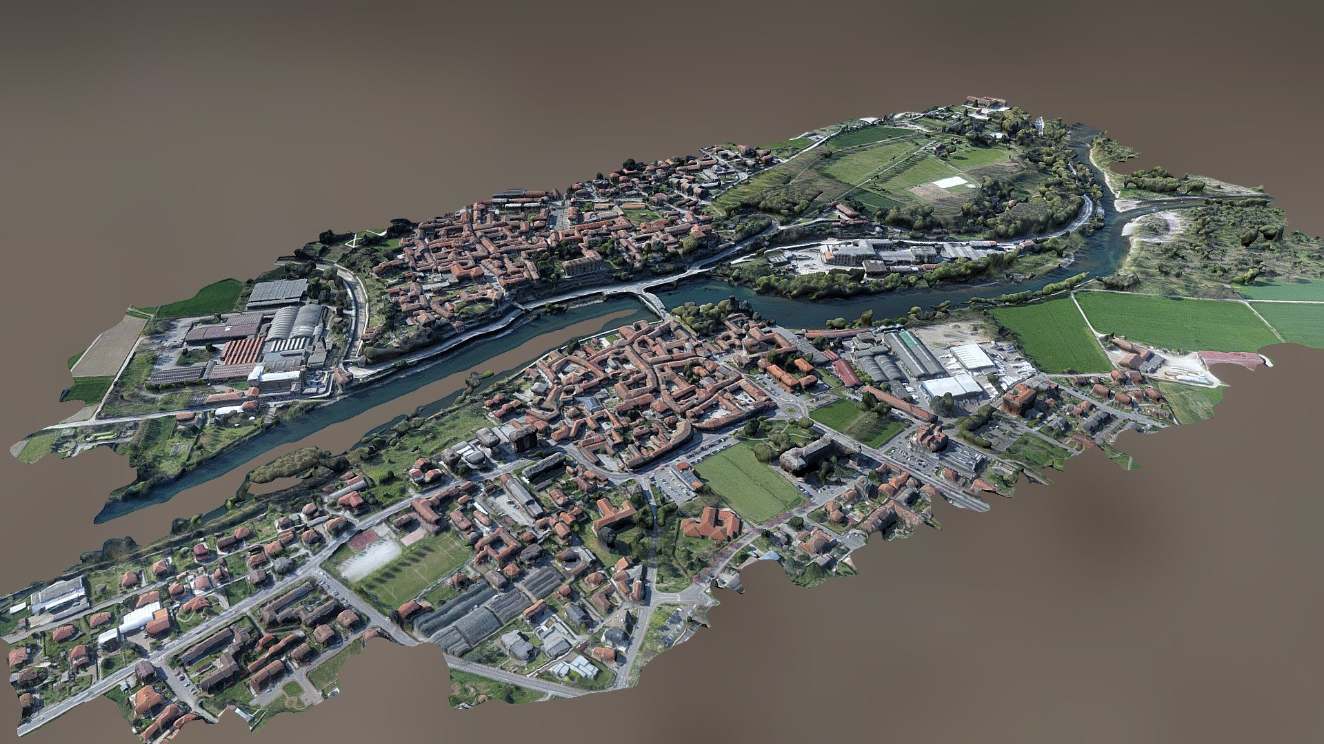 Canonica d'Adda - 3D model by Dronica [5596640] - Sketchfab