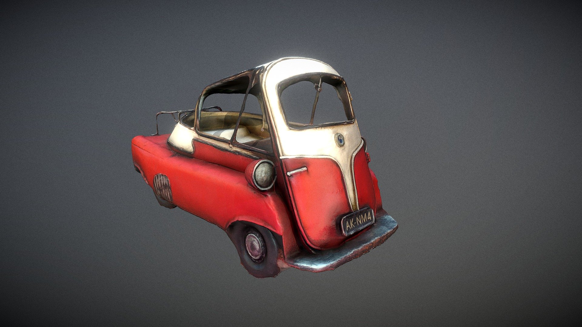 BMW Isetta - 3D model by CarlosR (@crubio.sanz) [55971ba] - Sketchfab