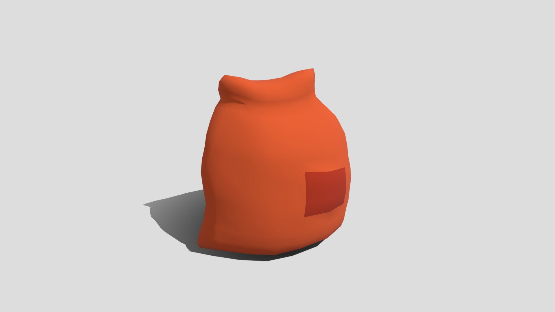 Low poly closed sack of food - Download Free 3D model by assetfactory ...