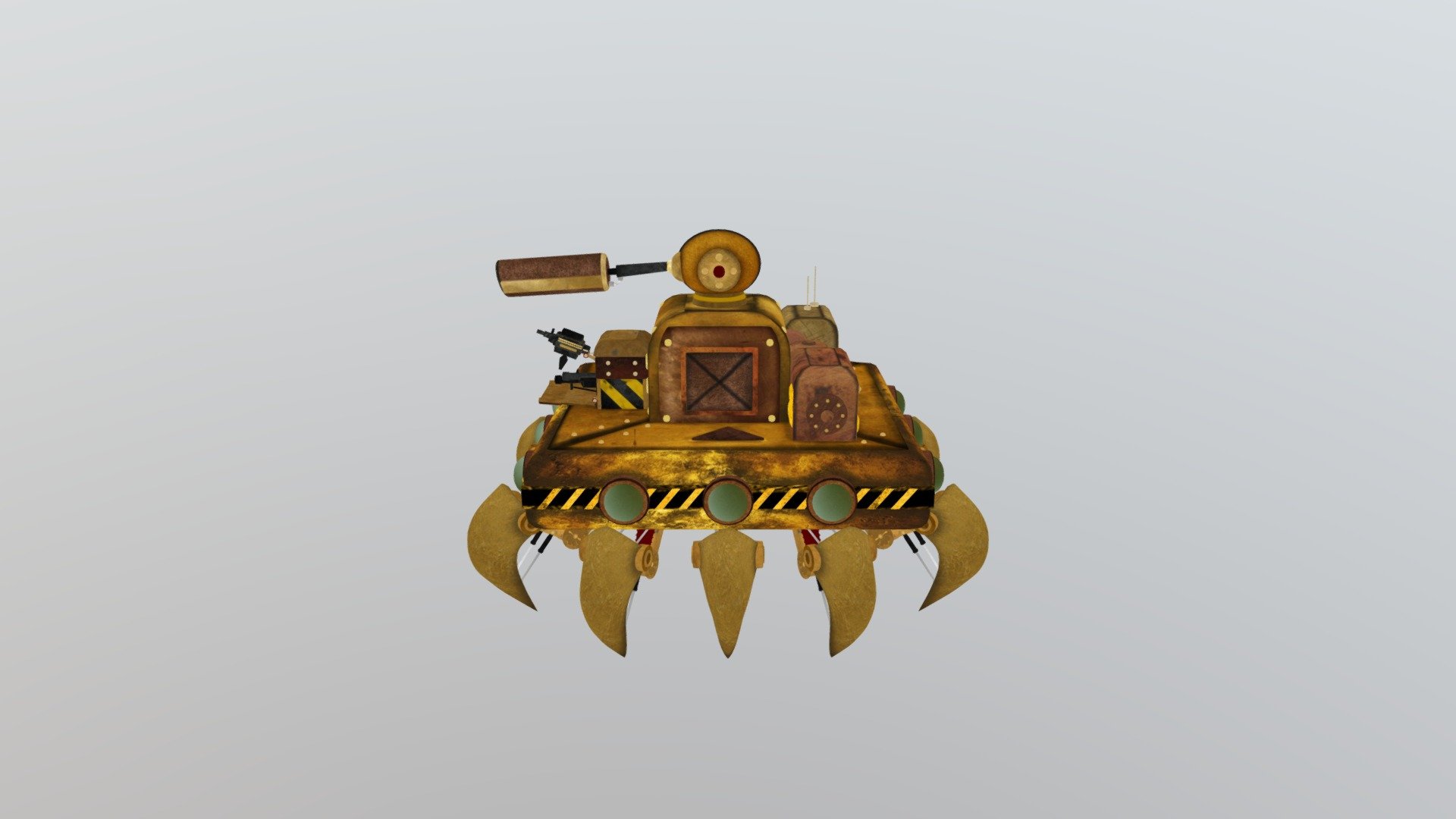 Attack/Defense Robot - 3D model by Davide Spina (@davidespina) [559820b ...
