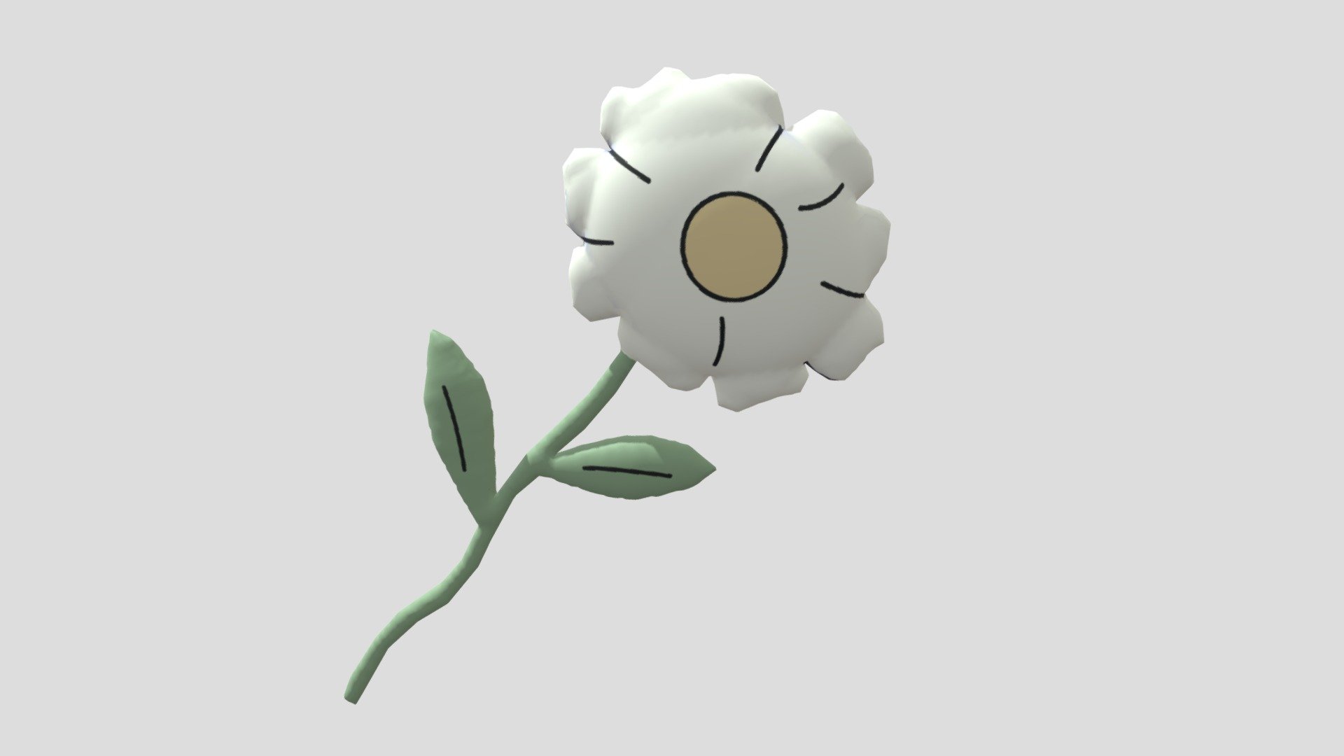 Bunga 3D - Download Free 3D model by annisafidya [5598268] - Sketchfab