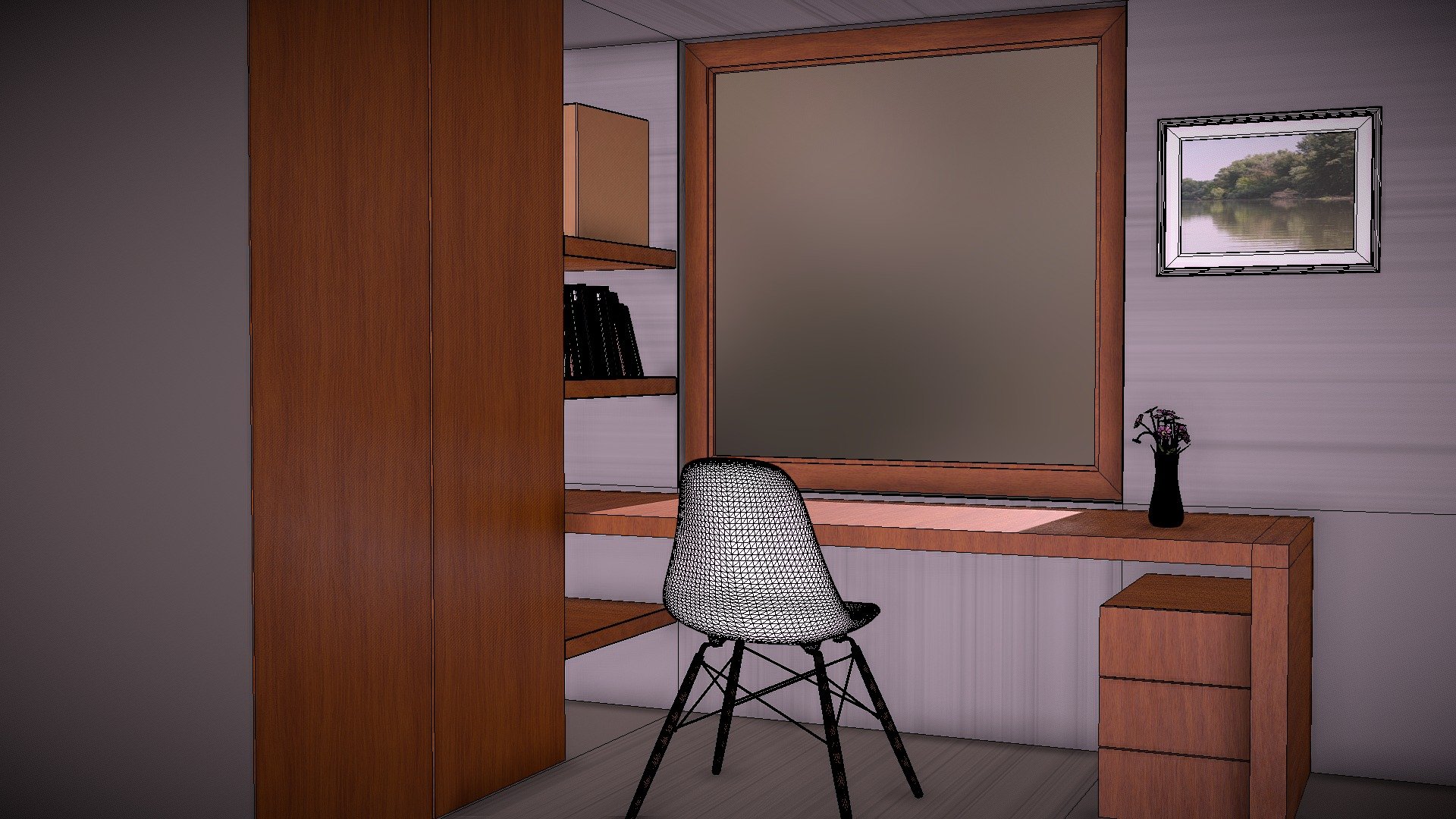 The Window View - Download Free 3D model by prashanttare [559a2d2 ...
