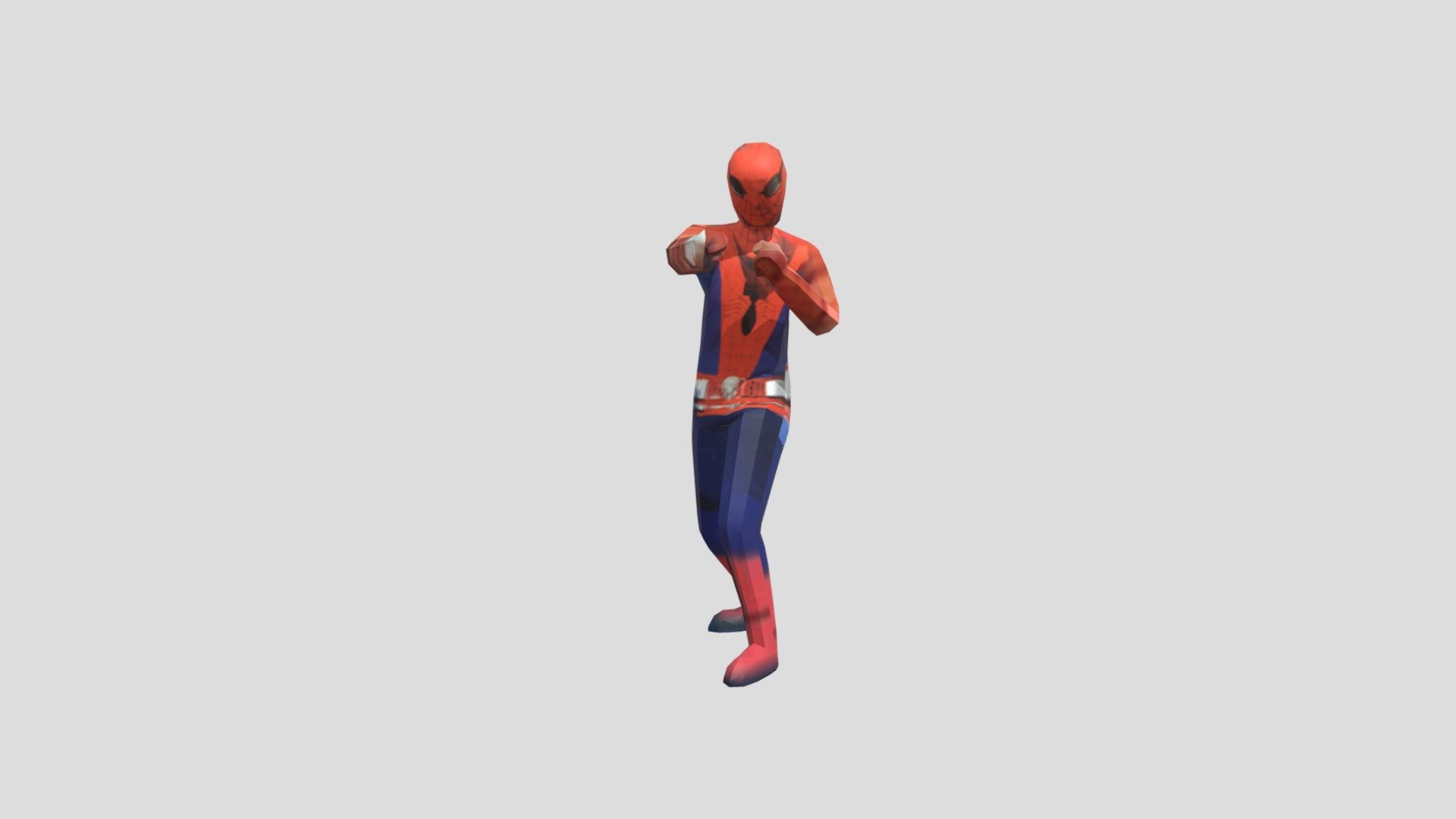 nicholas hammond spiderman Punching fts - Download Free 3D model by ...