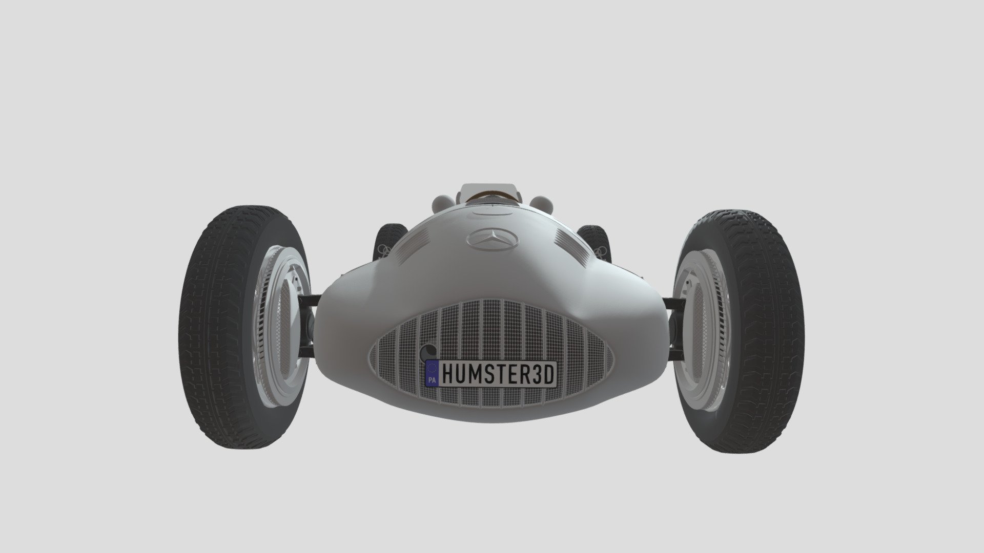 Mercedes- Benz W165 Formula Racing Car 1939 - Download Free 3D model by ...