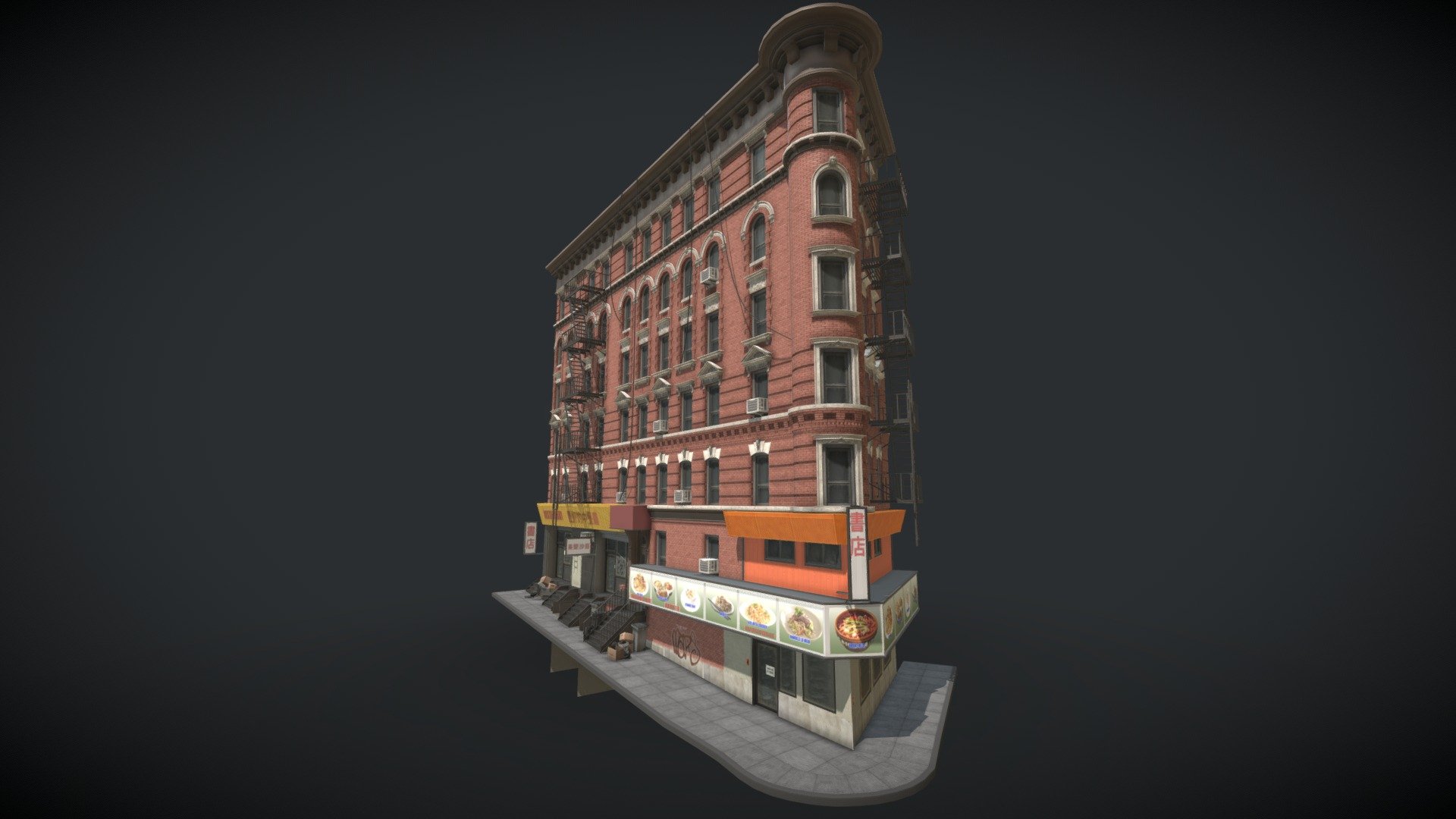88 Division Street - 3D model by max.galeev [559bd7c] - Sketchfab
