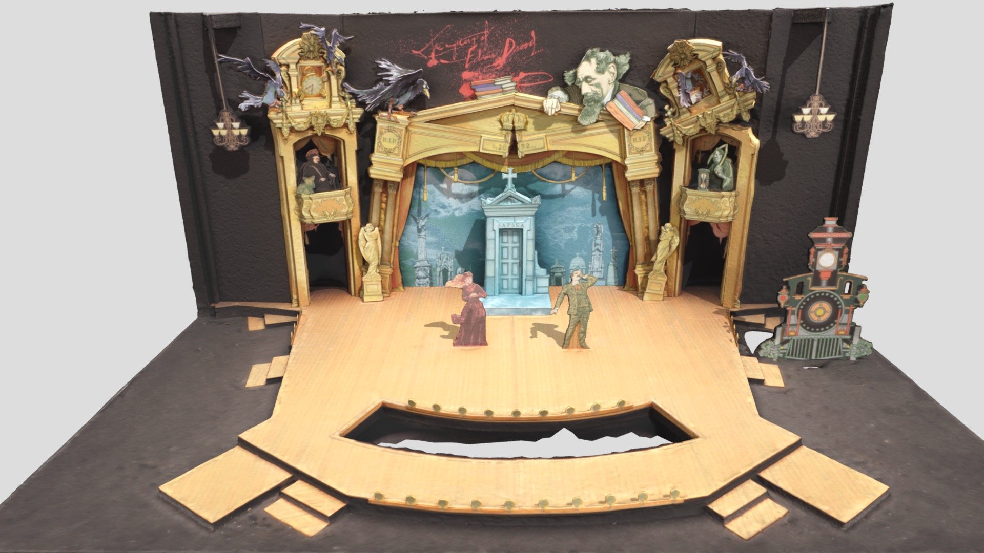 The Mystery of Edwin Drood - 3D model by Washington University ...