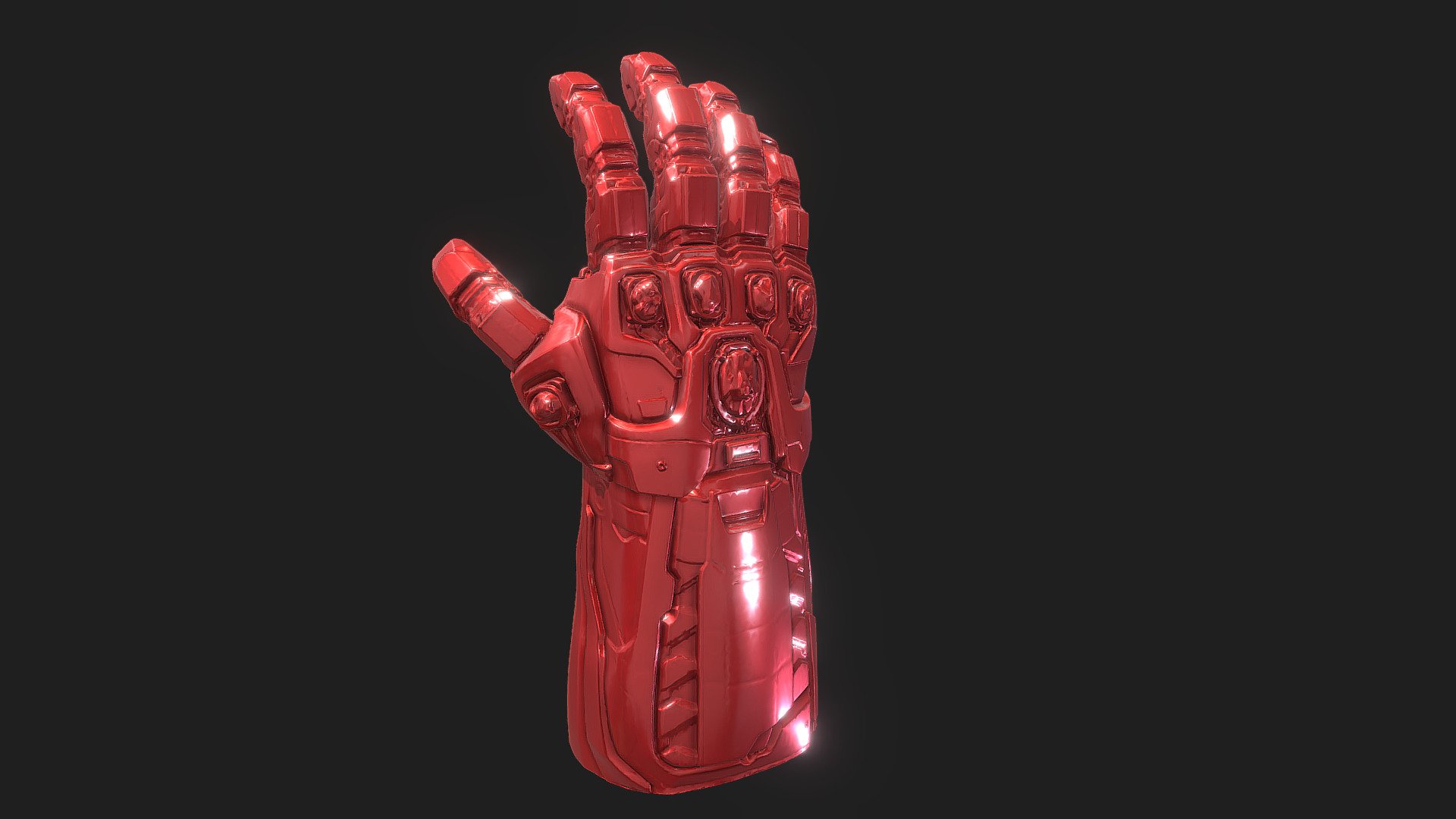Avengers Endgame Power Gauntlet - Buy Royalty Free 3D model by Bad ...