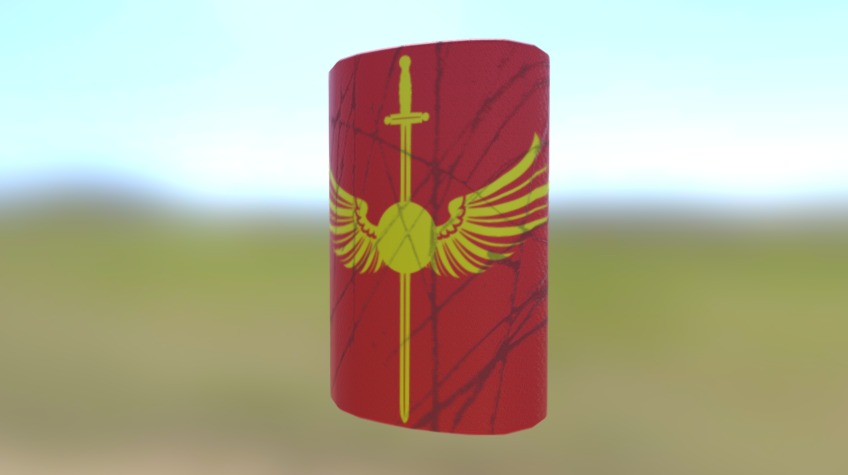 Tower Shield - 3D model by DreamfyreStudios (@m.lewallen.arts) [55a0a01 ...