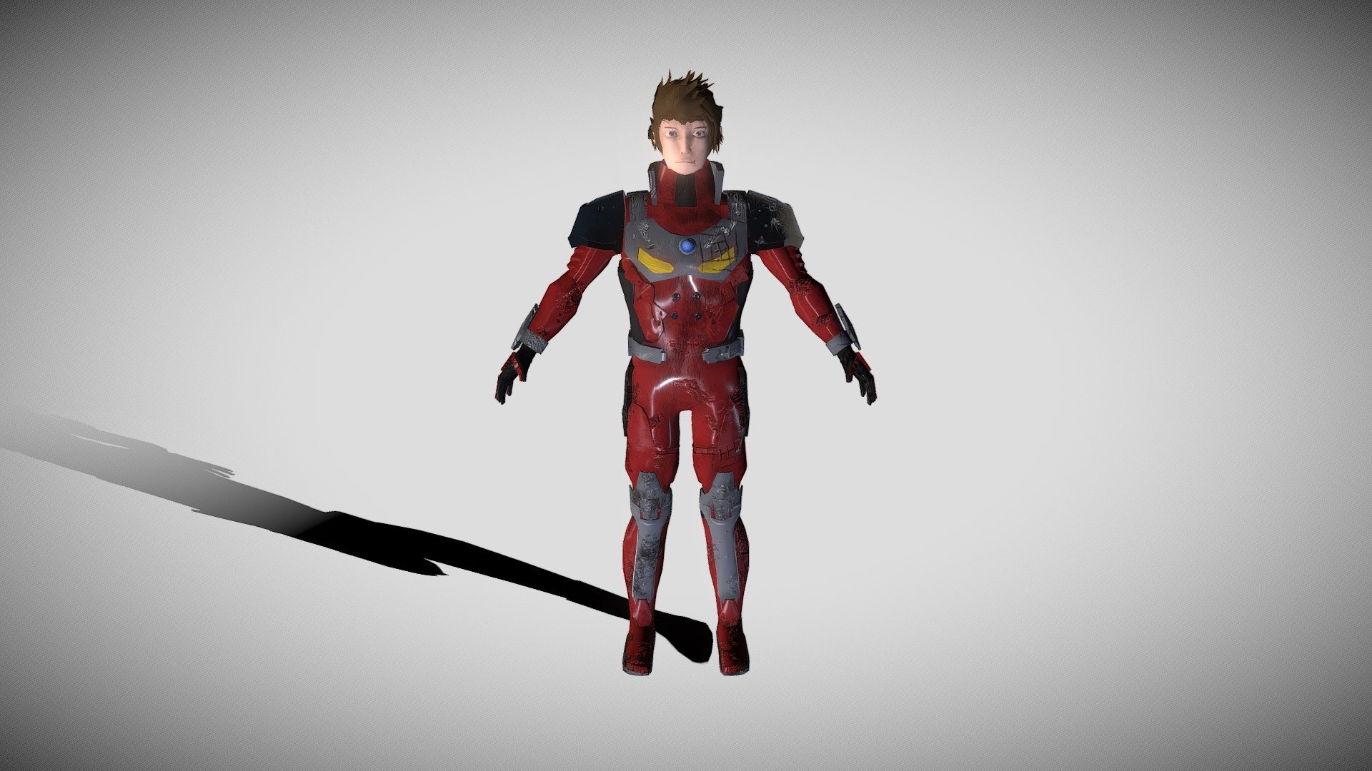 Ultraman Suit Taro - 3D model by BransonChia [55a104e] - Sketchfab