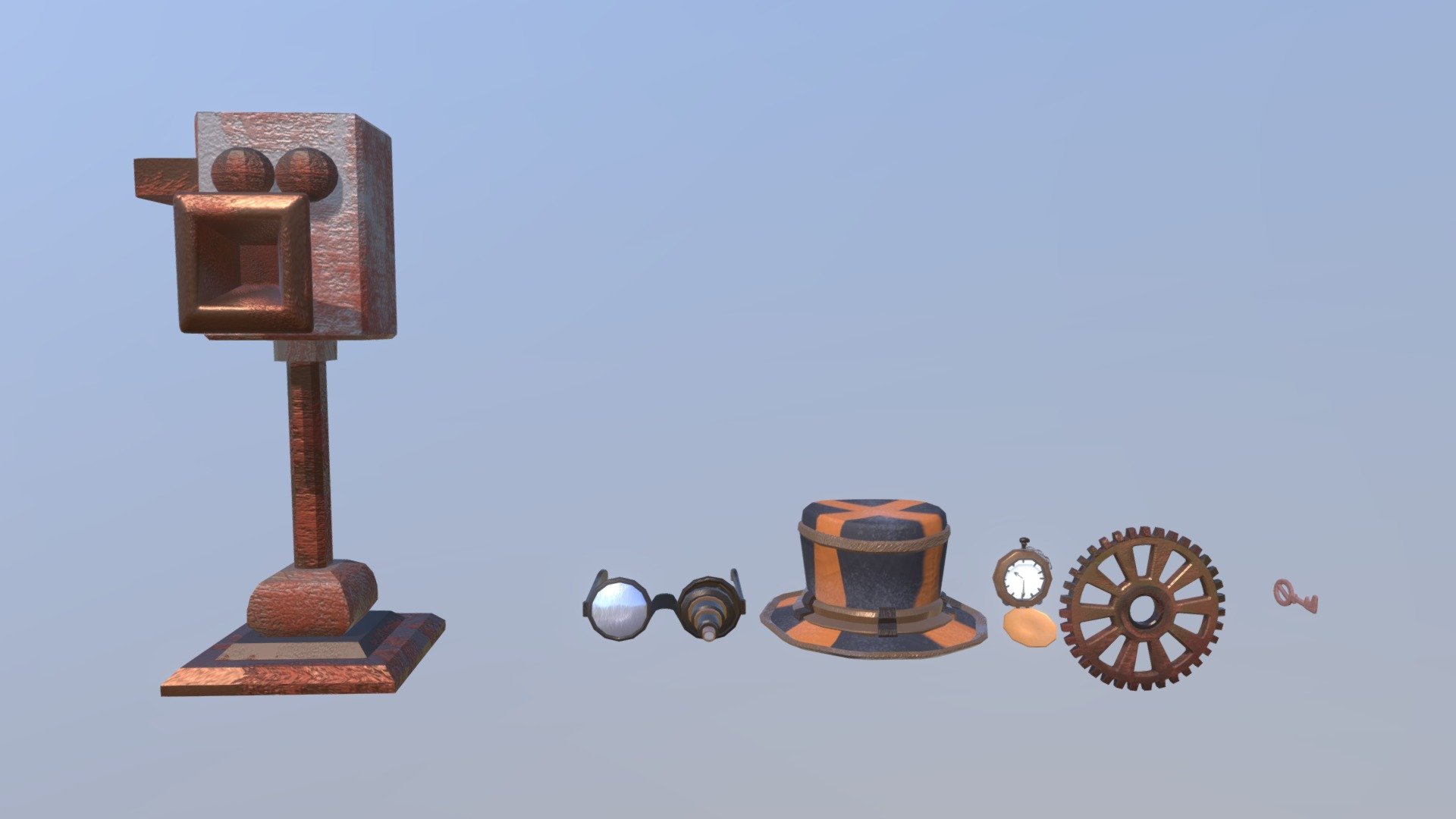 6 Props - Download Free 3D model by MissLooni [55a32a8] - Sketchfab