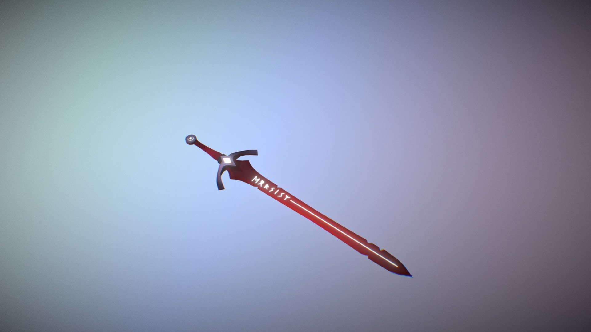 SWORD LOW POLY - 3D model by foktor60 [55a3727] - Sketchfab