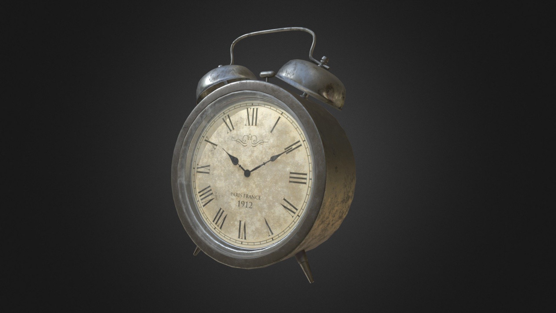 old clock - 3D model by tywonek [55a40c0] - Sketchfab