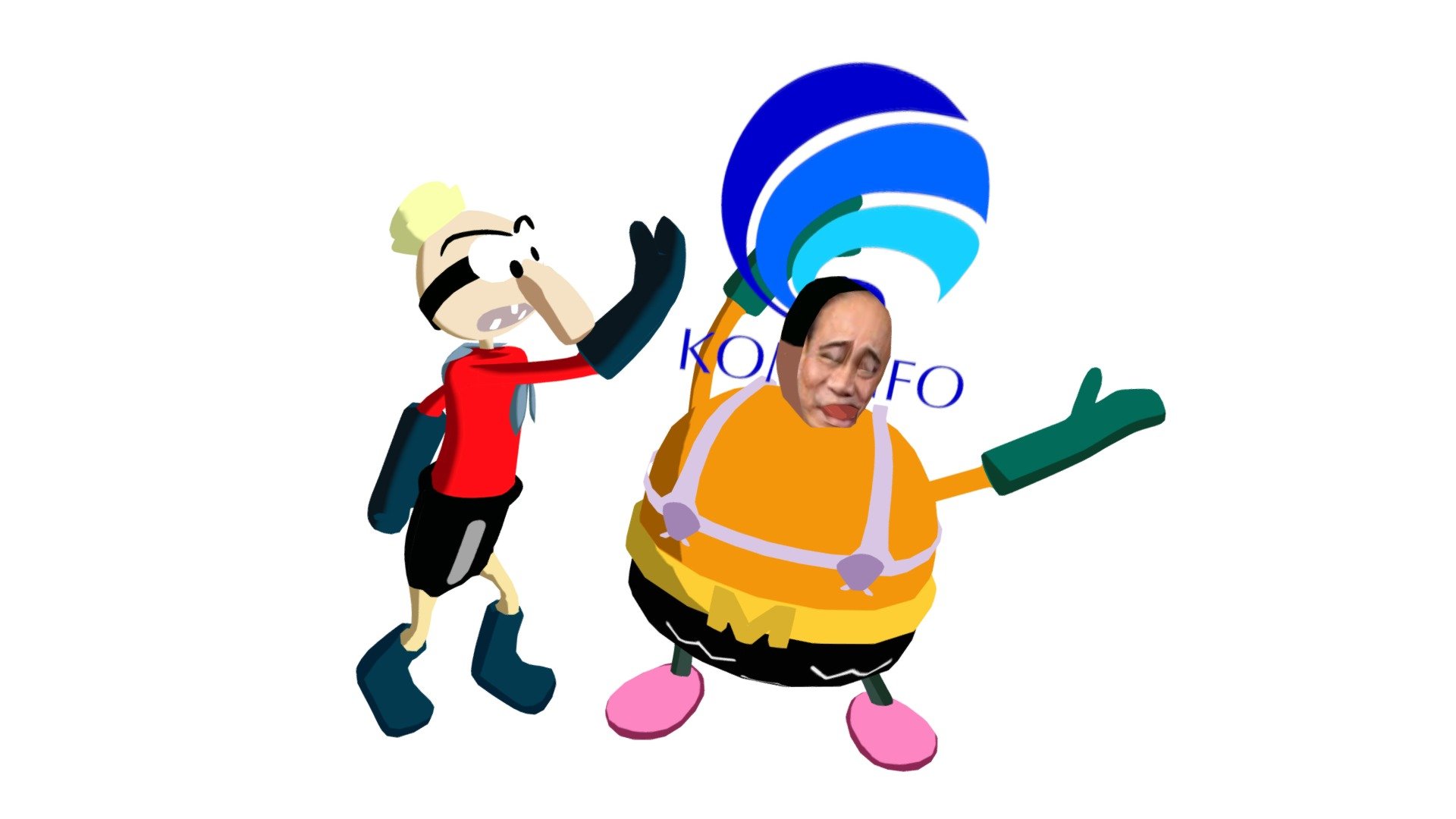 Kominfo Meme Dasar Tua Bangka - Download Free 3D model by Alice ...