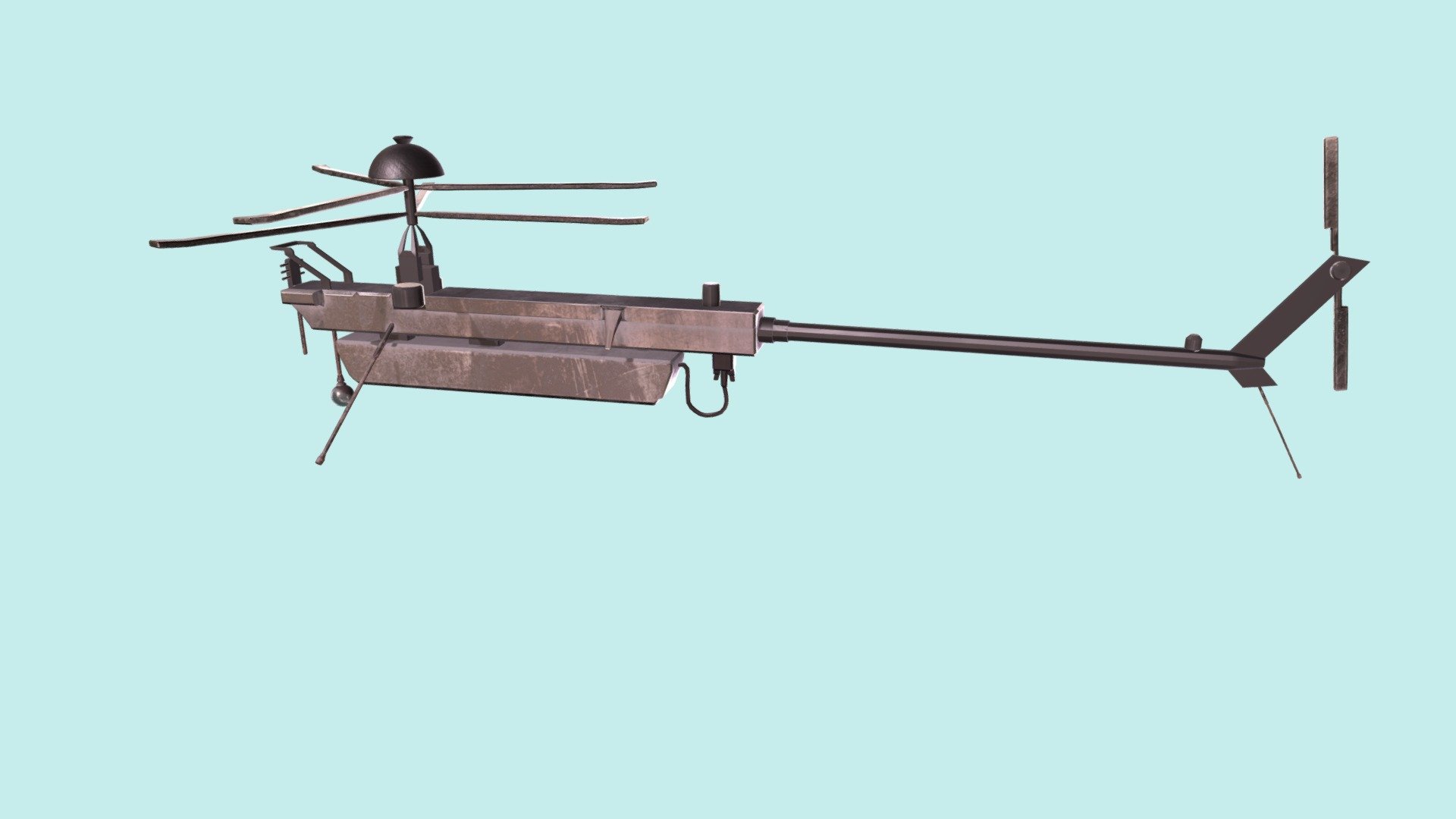 Drone V1, LowPoly - 3D model by MoniGarr (@indigenous) [55a6c57 ...