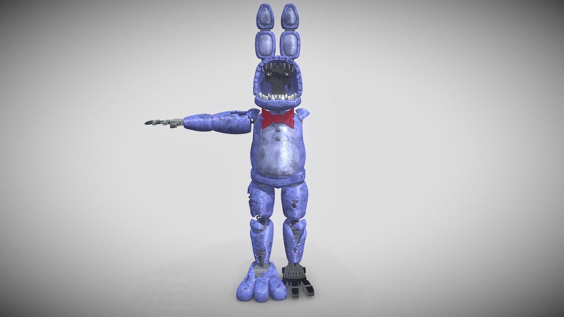 withered bonnie - Download Free 3D model by withered Freddy ...