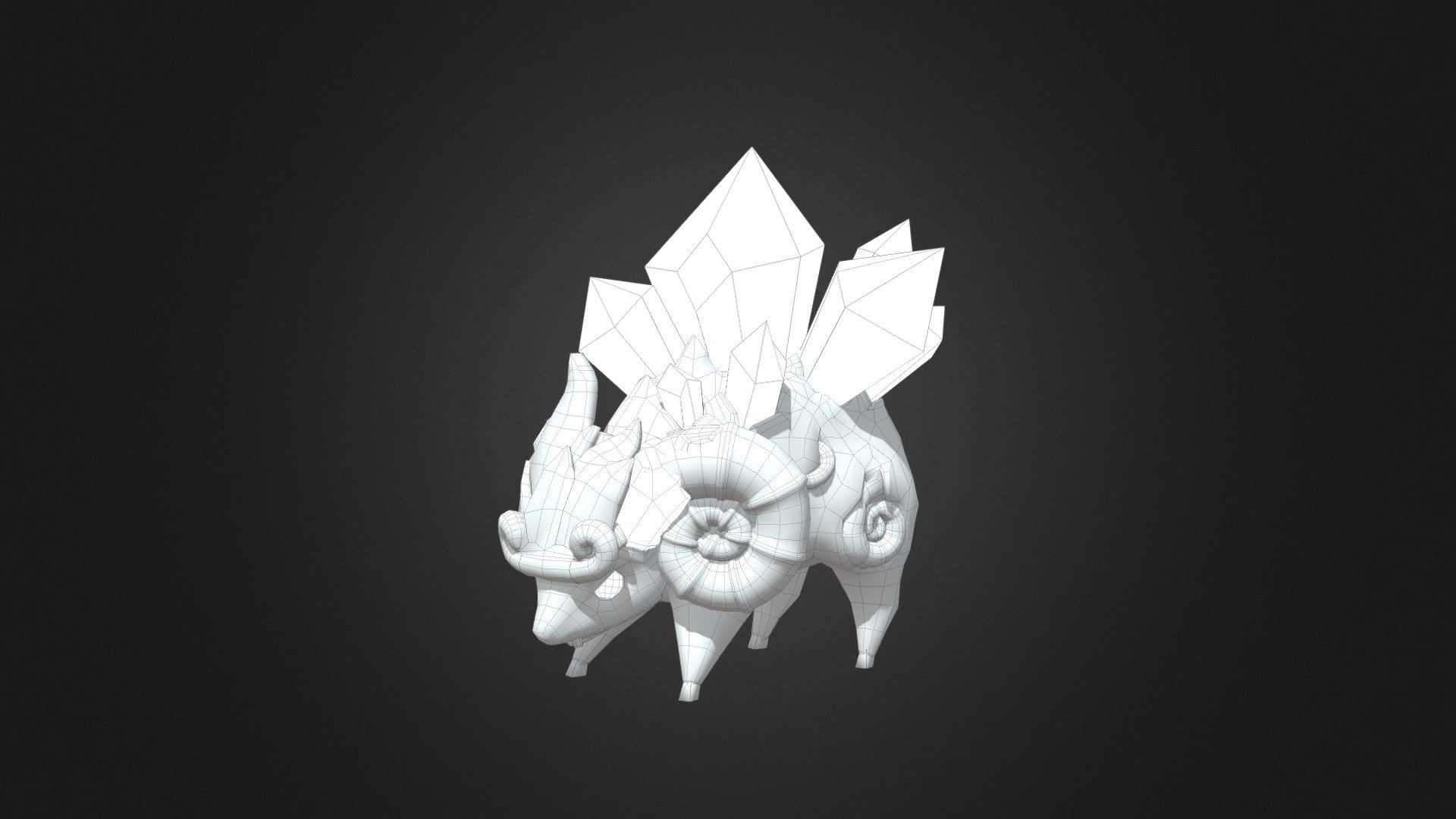 Wireframe - 3D model by patryk.gawarecki [55a8e38] - Sketchfab