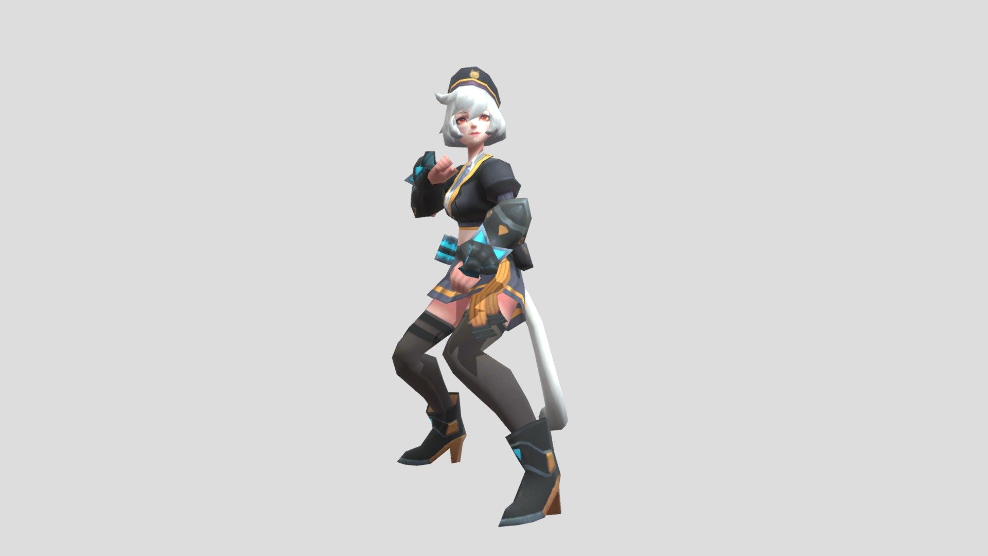 Hero_Wanwan_Shoujo_Commander - Download Free 3D model by 3DHeroesMLBB ...