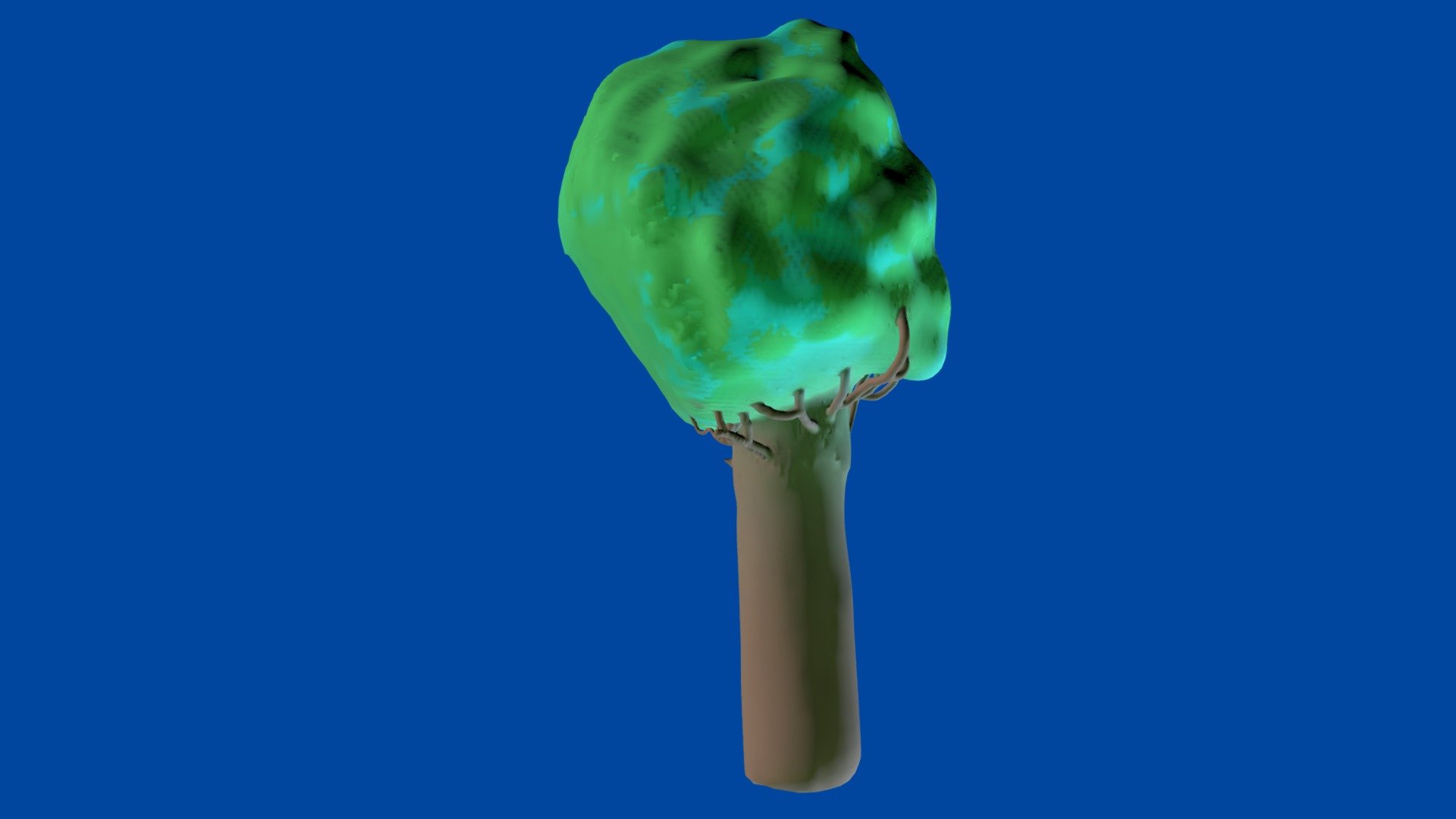 A Simple Tree - Download Free 3D model by webbstre [55ac70f] - Sketchfab