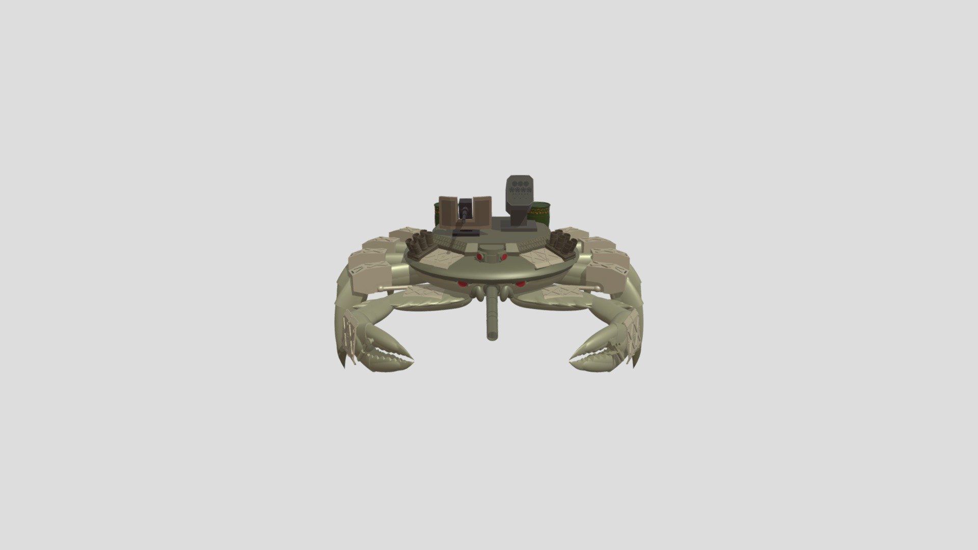 Crab Tank - 3D model by graham (@shenr) [55aff15] - Sketchfab