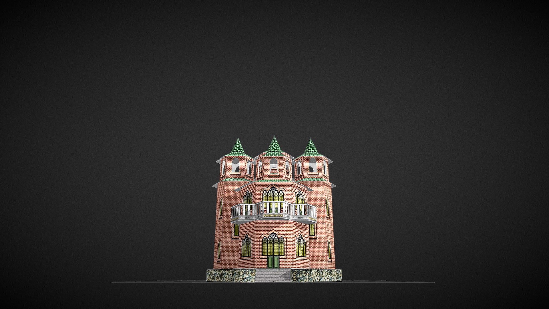 Fortress - 3D model by Avthor [55b00cb] - Sketchfab
