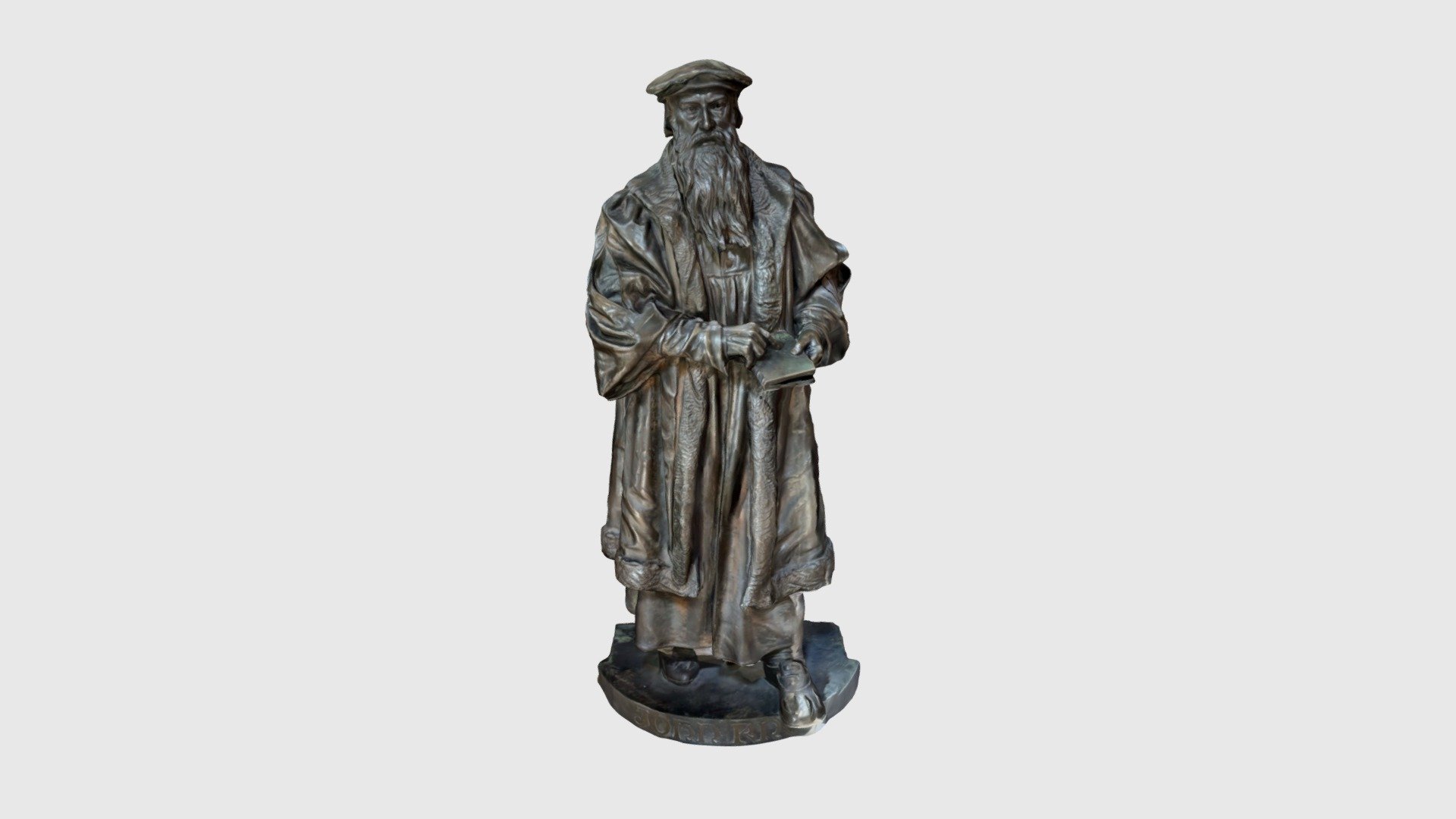 John Knox Statue in St. Giles’ Cathedral - Download Free 3D model by ...