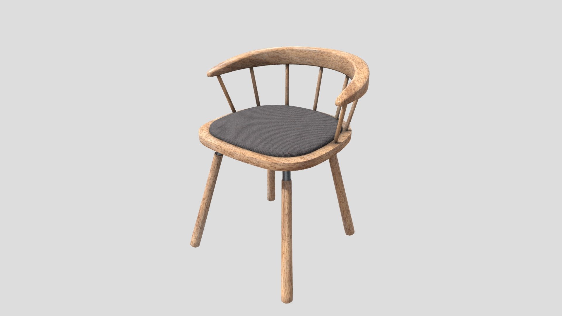 Cafe Chair_16 - Buy Royalty Free 3D model by rebuilderai (@RebuilderAI ...
