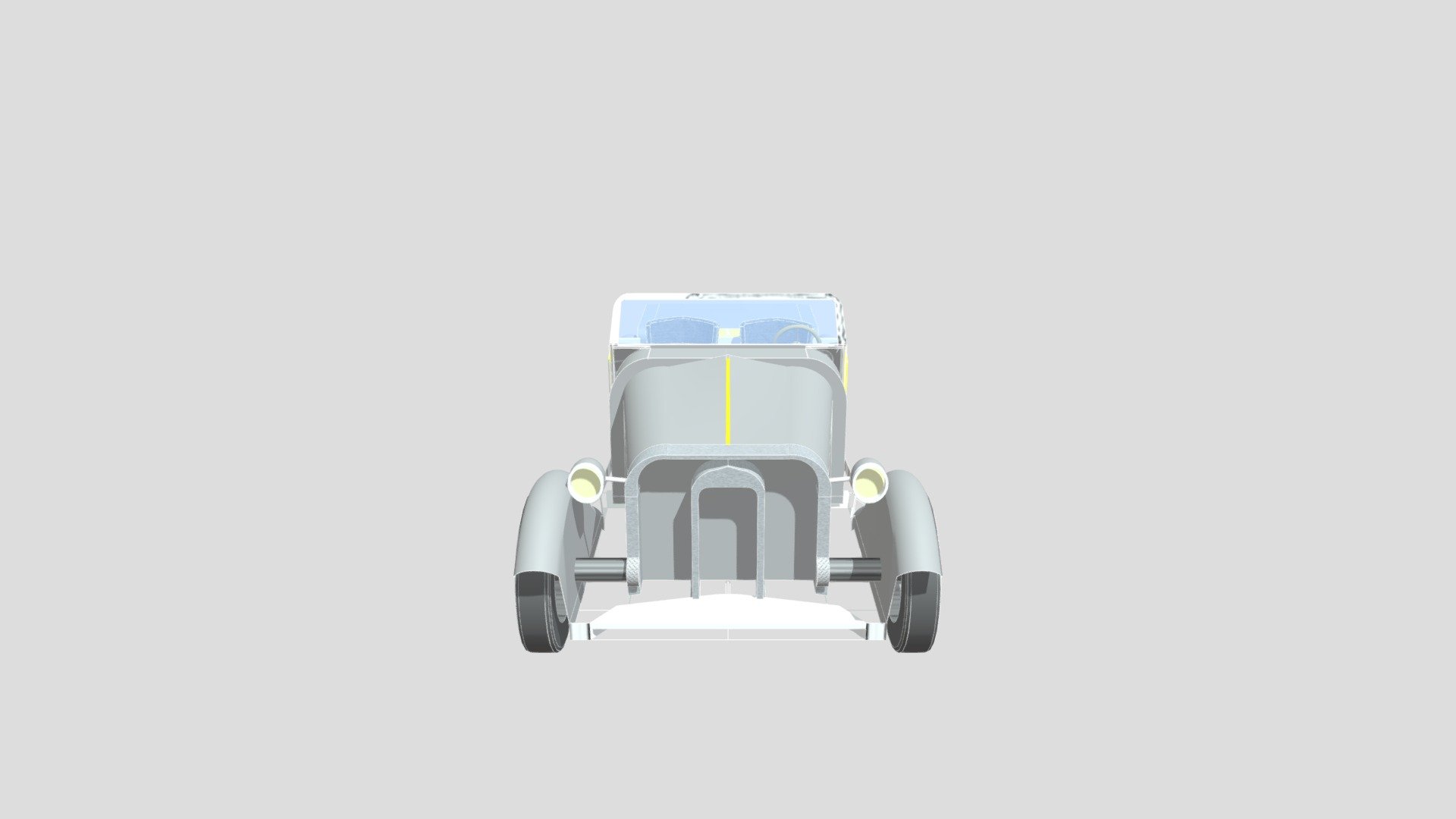 Old car in black - 3D model by private_studio [55b30aa] - Sketchfab