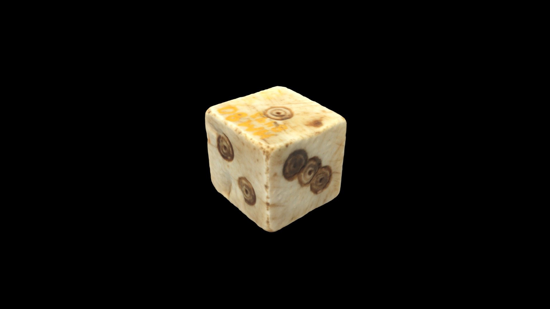 Egyptian Dice E8493 - 3D model by ISAC Museum, University of Chicago ...