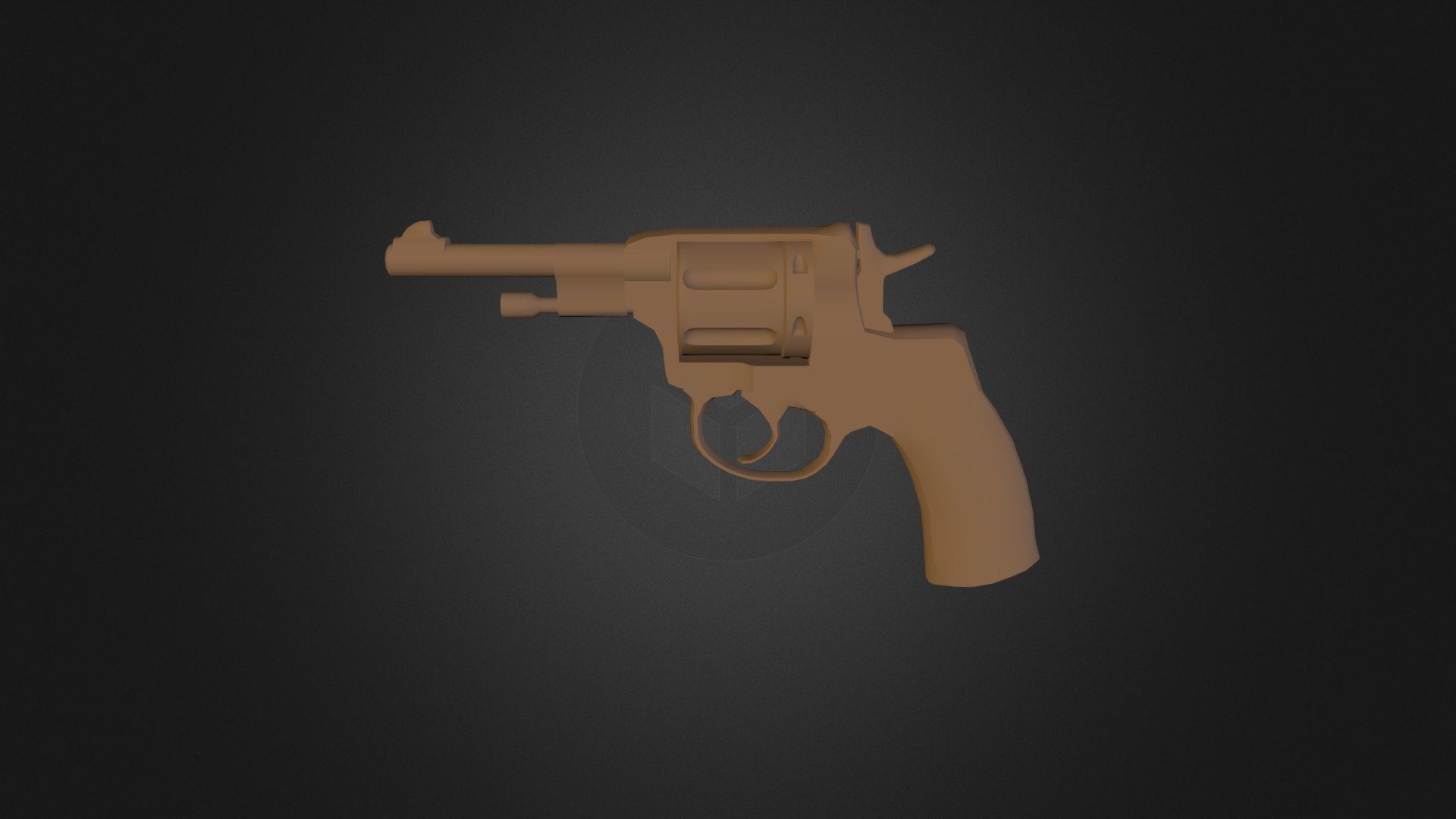 Revolver - 3D model by hiimgreg [55b6198] - Sketchfab