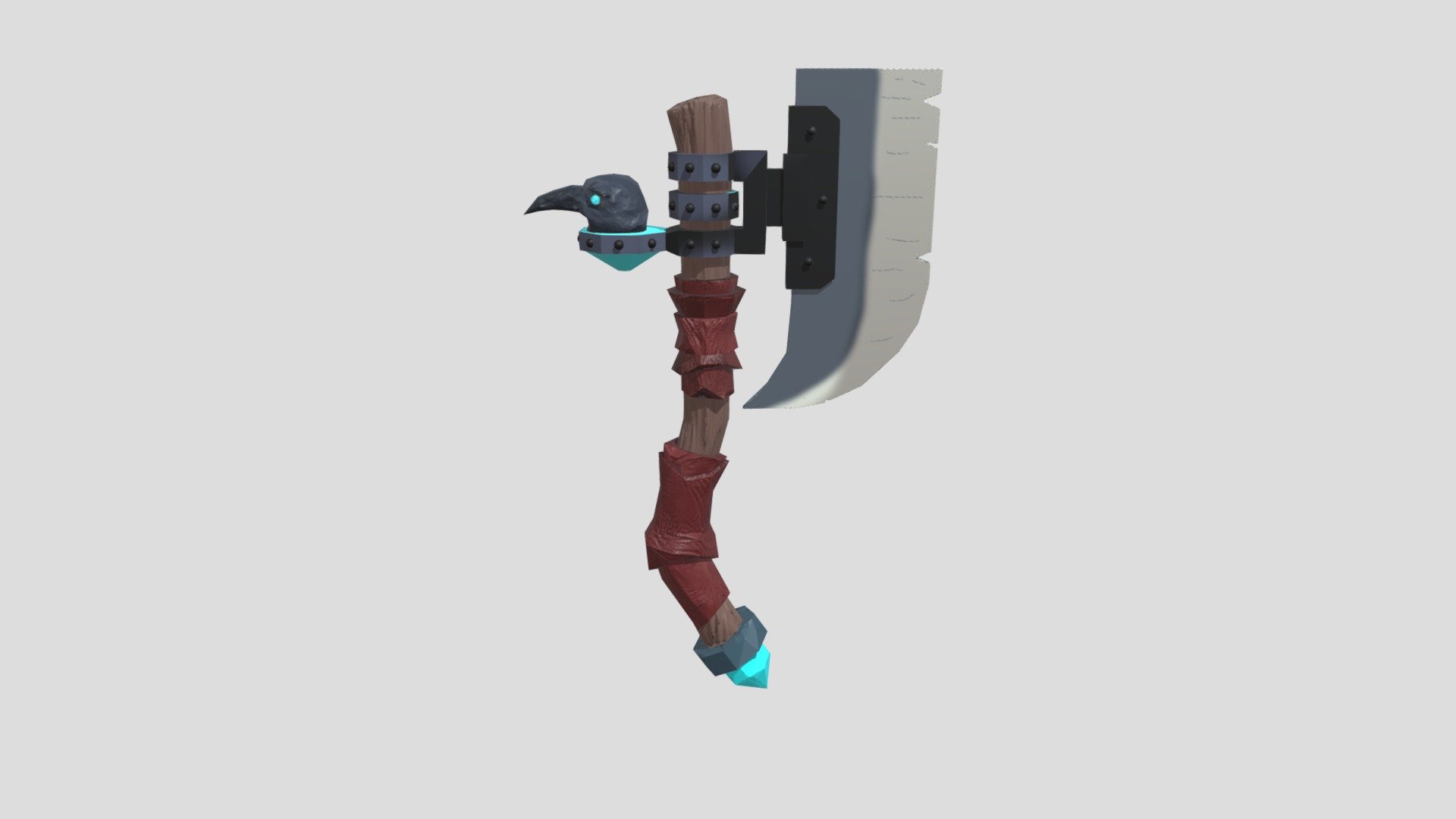 Axt 3D Texturing - 3D model by lillydahlke [55b8020] - Sketchfab