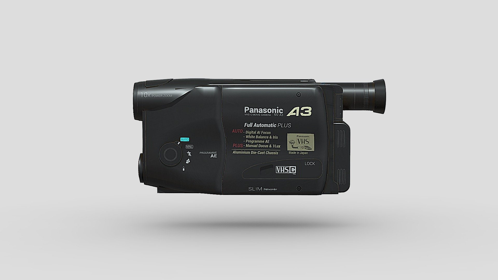VHS-C Video Camera - 3D model by frankie ng (@frankien.ng) [55b8672 ...