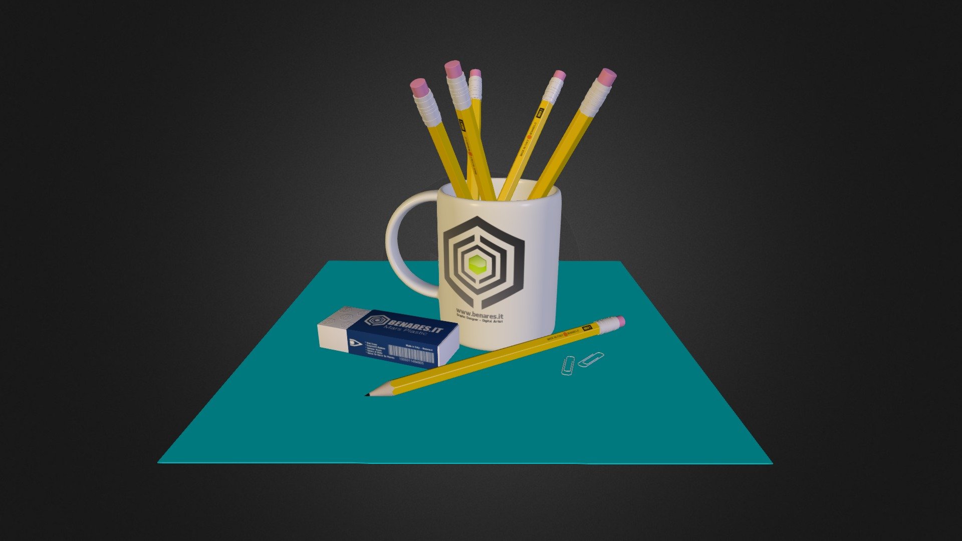 Everyday Items - 3D model by benares [55b8cec] - Sketchfab