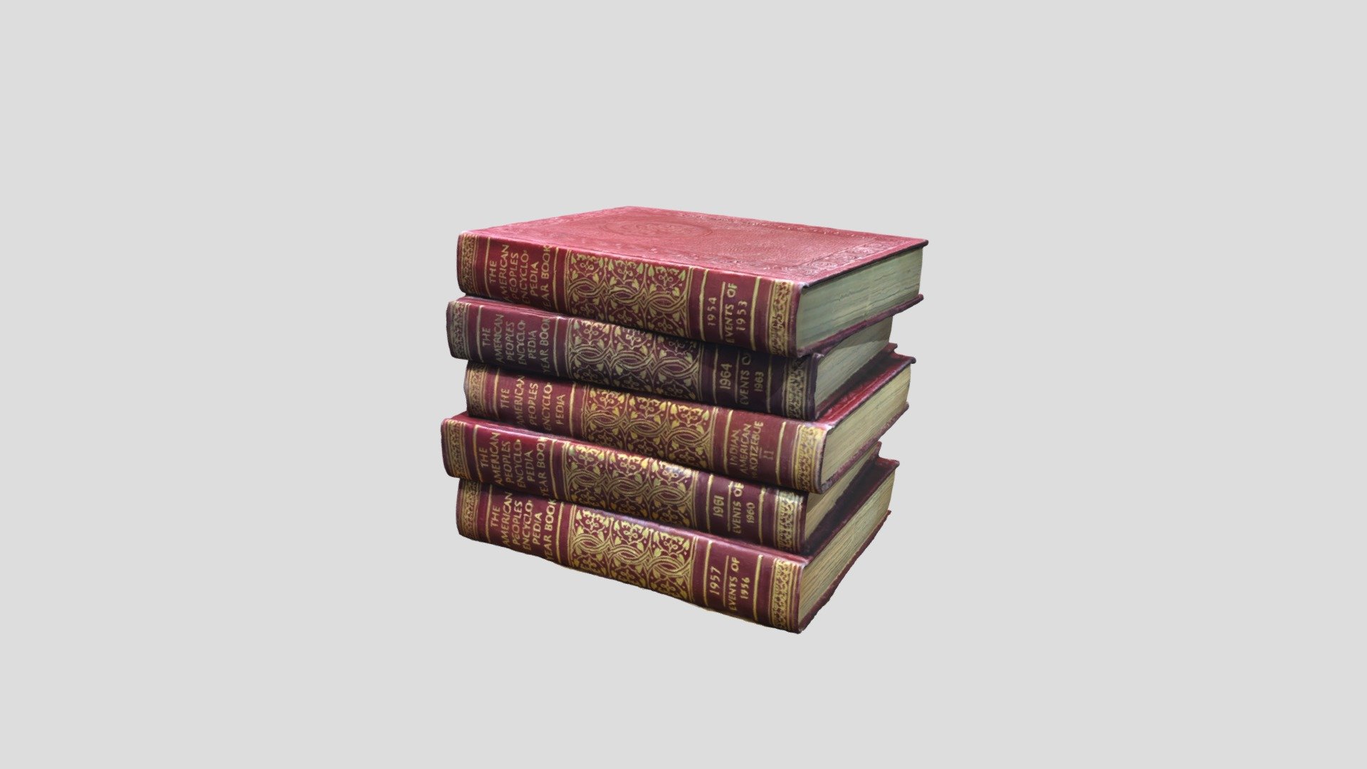 Book Stack 2 - Buy Royalty Free 3D model by Daniel.Dana.Art [55ba4f4 ...