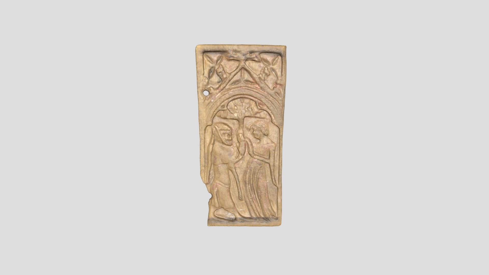 Ivory Writing Tablet (SOTLS : A2000.73.179) - 3D model by Southampton ...