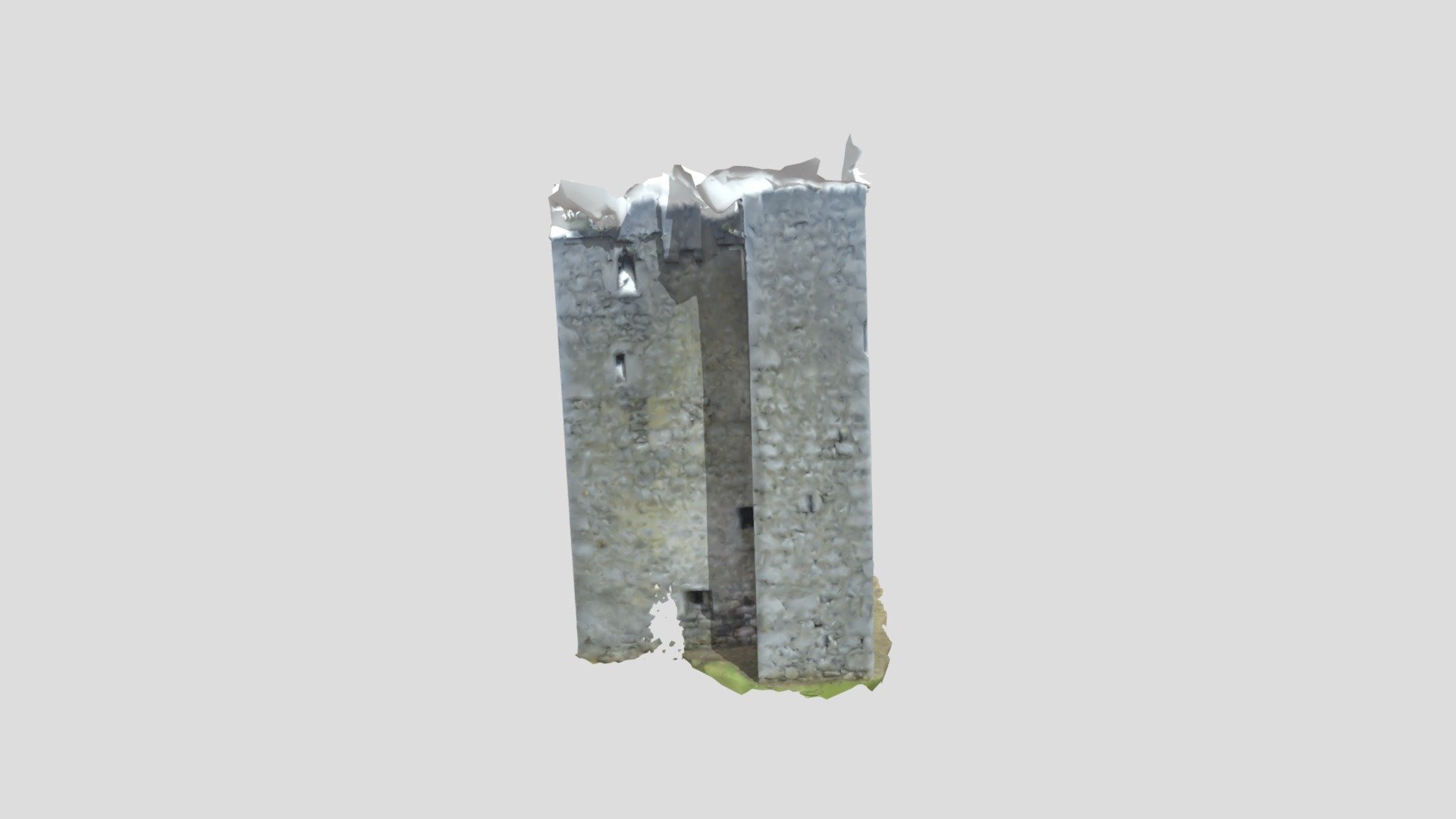 Corr Castle Test Model - 3D model by Resurrecting Monuments ...