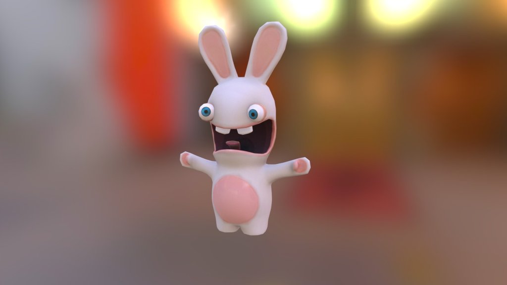 Raving Rabbit - 3D model by guntrumm [55baaf4] - Sketchfab